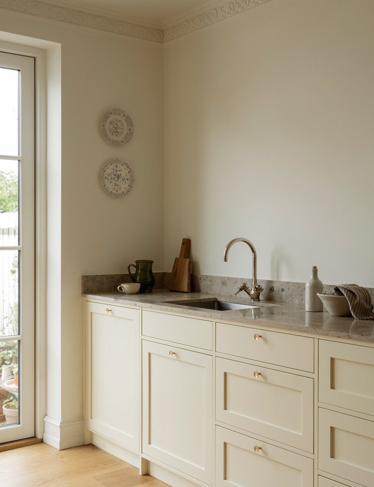 Cream Shaker Kitchen — Nordiska Kök