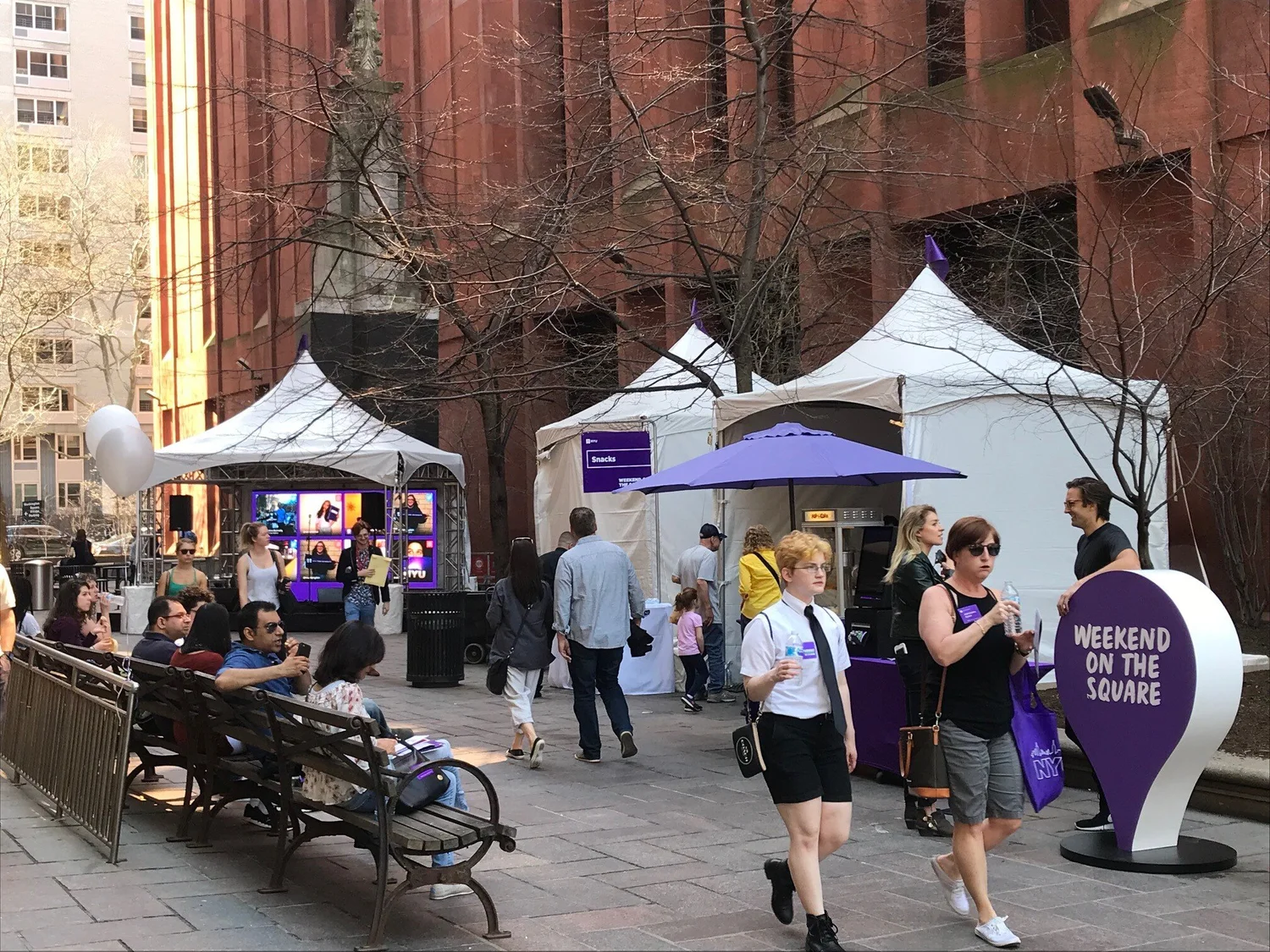 NYU Weekend on the Square