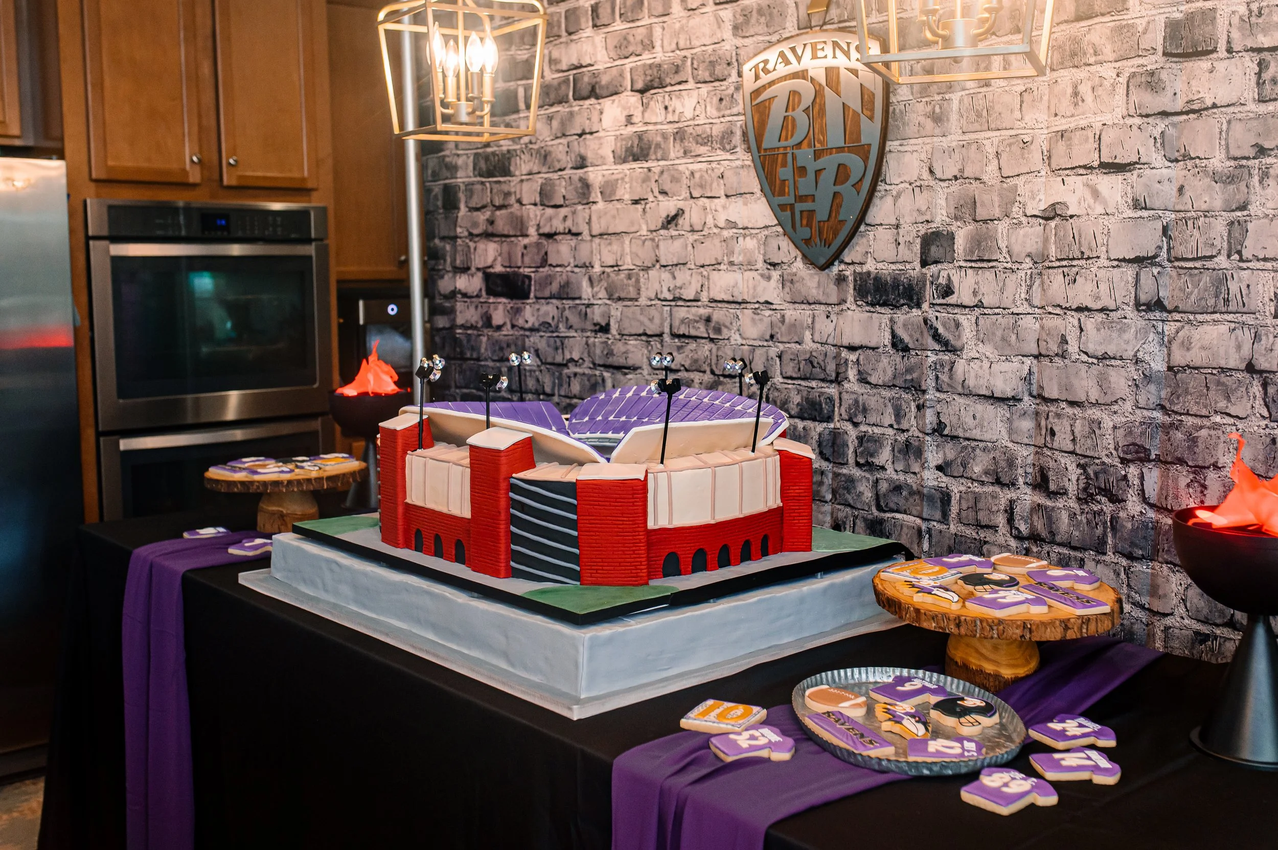 Baltimore Ravens Party — Cake Maestra