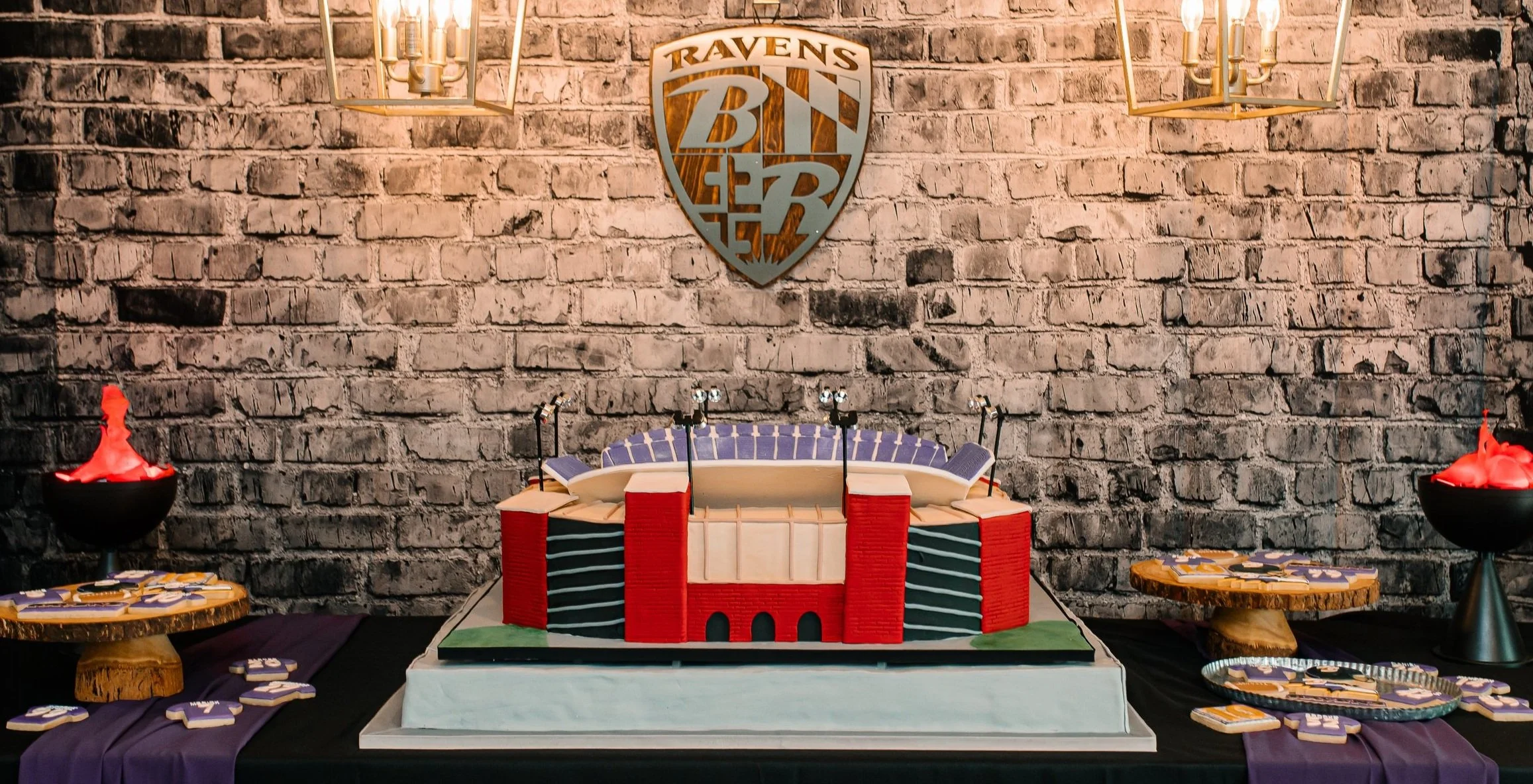 Baltimore Ravens Party — Cake Maestra