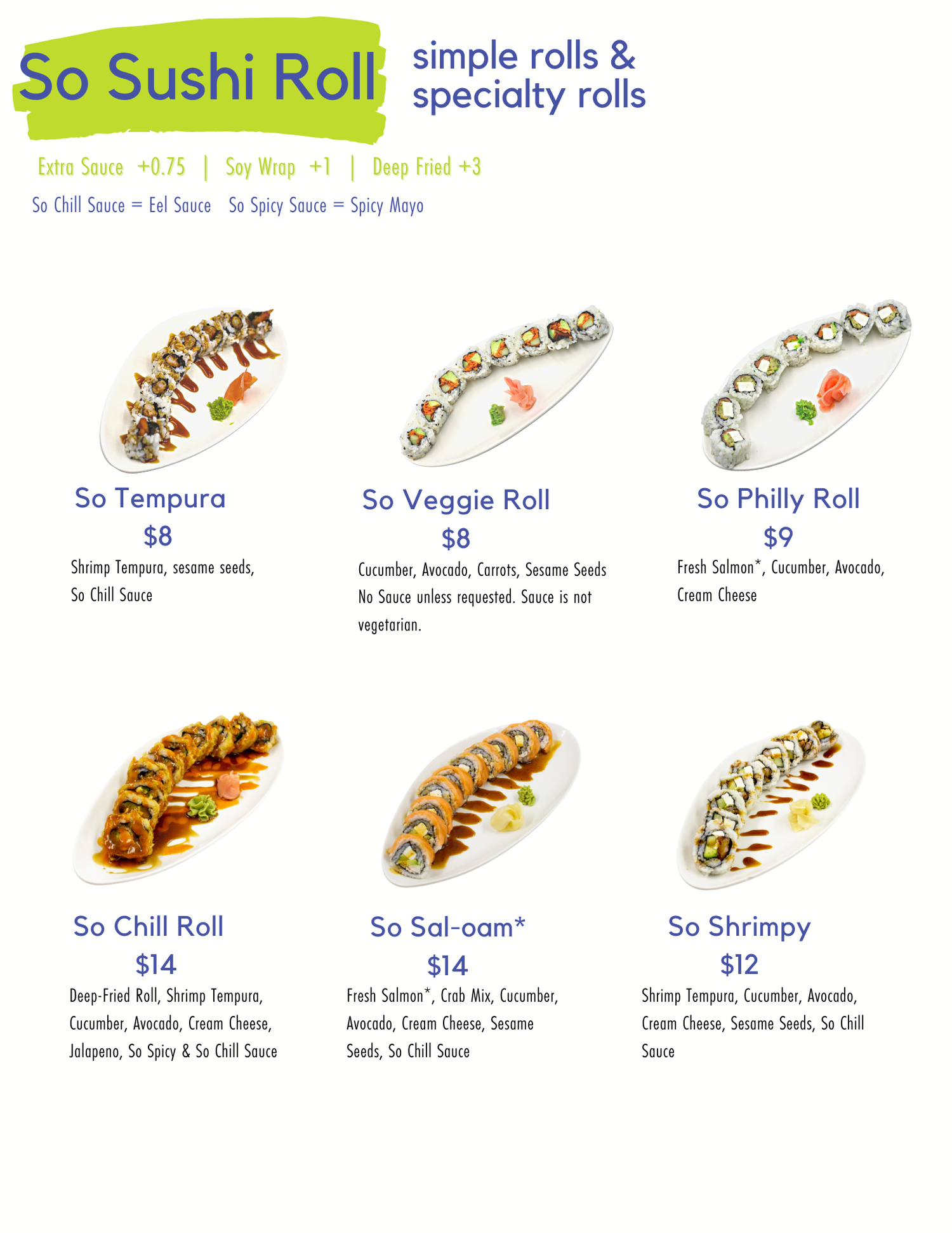 Rogers Menu — sochilleat