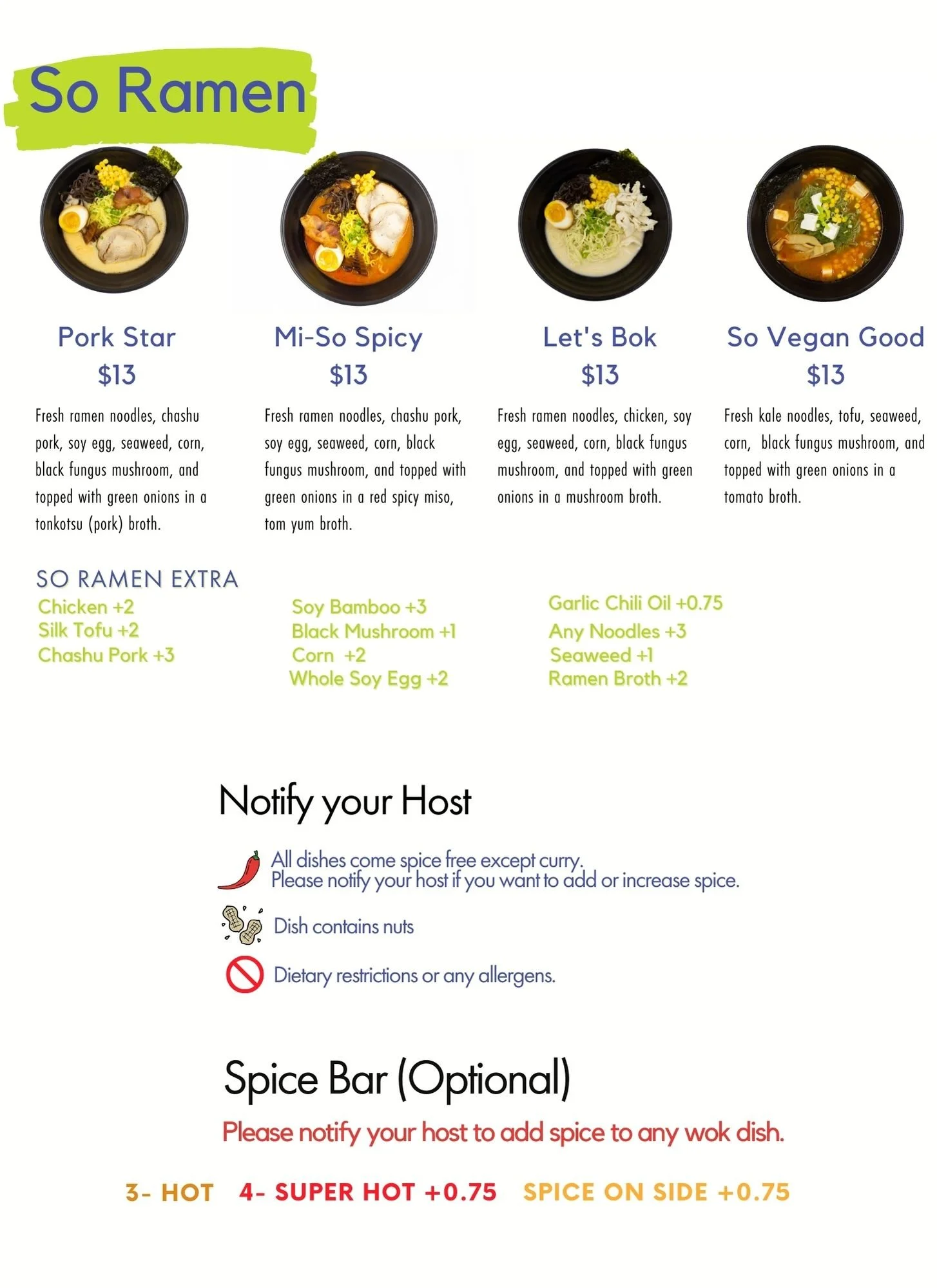 Rogers Menu — sochilleat