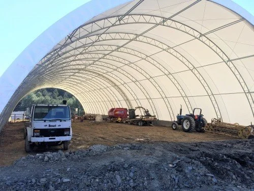 The Hoop Building Construction Saga Continues at Coulter Farms ...