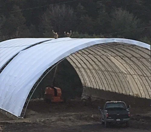 The Hoop Building Construction Saga Continues at Coulter Farms ...