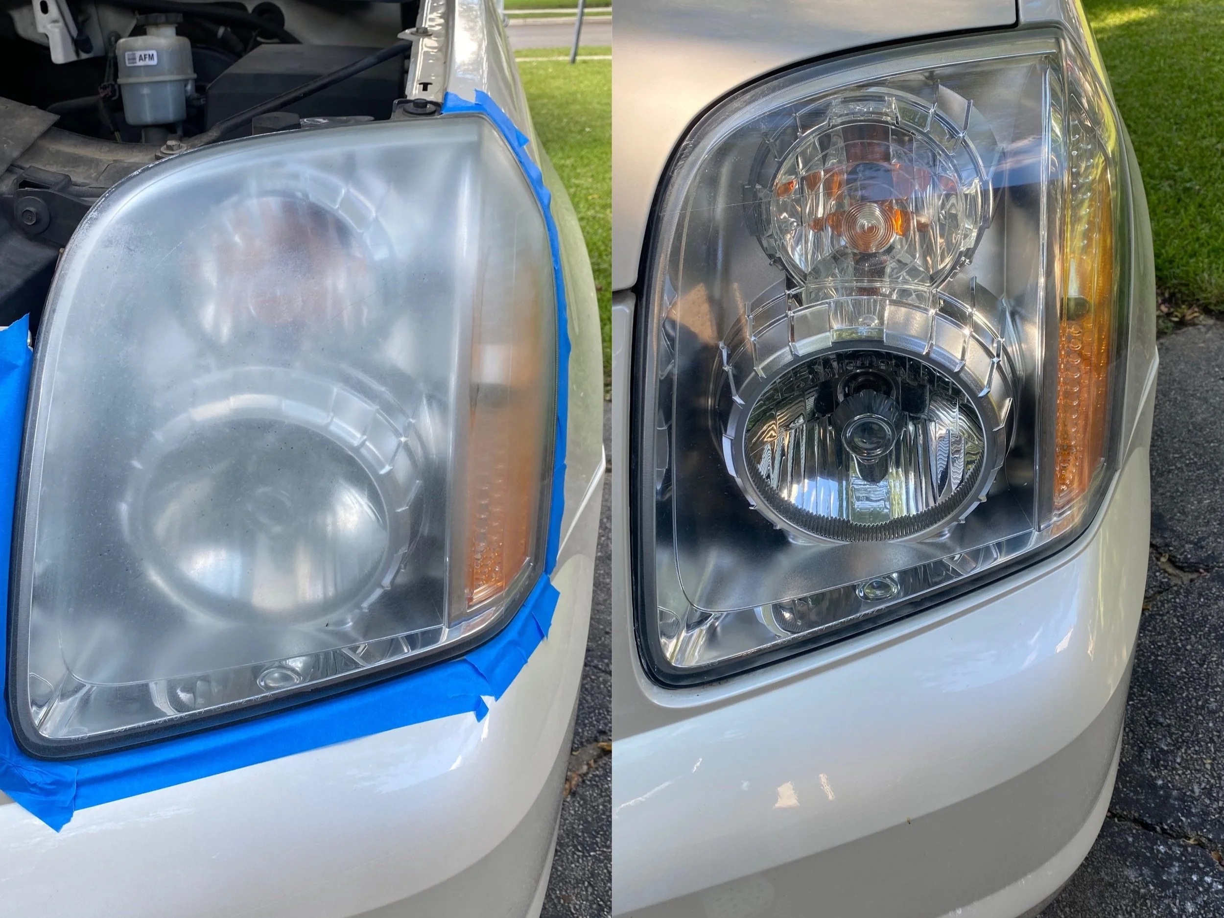 Headlight Restoration in Dallas TX - Restoring Dull or Foggy Headlights ...