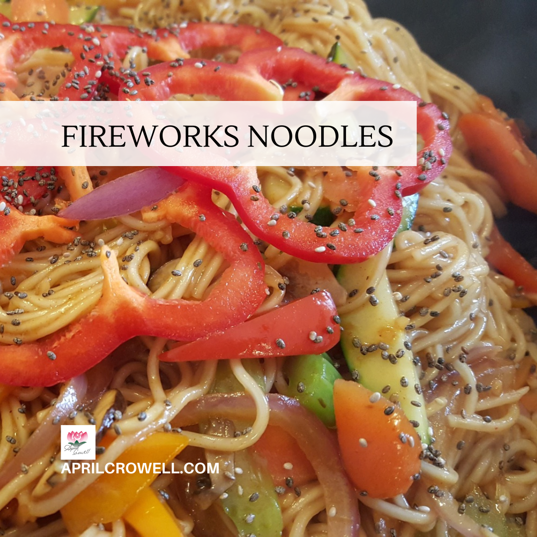 Fireworks Noodles — Aprilcrowell.com