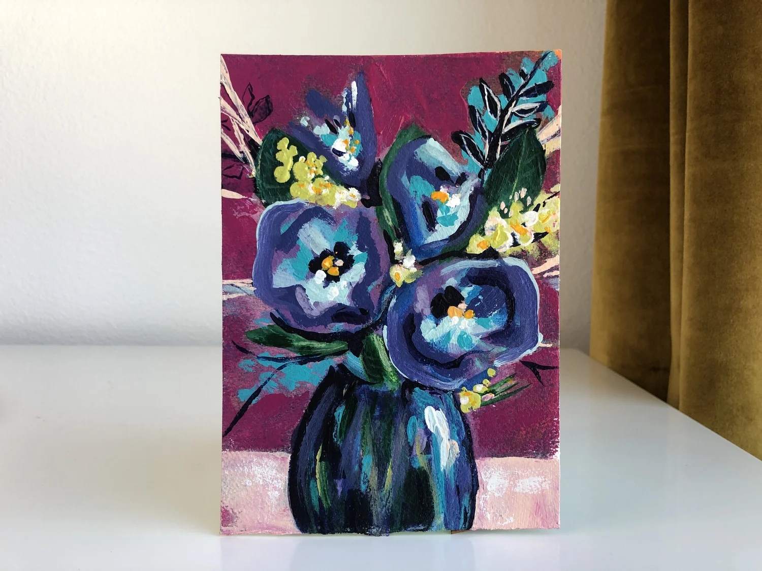 February Flowers — Jennifer Tobin Art