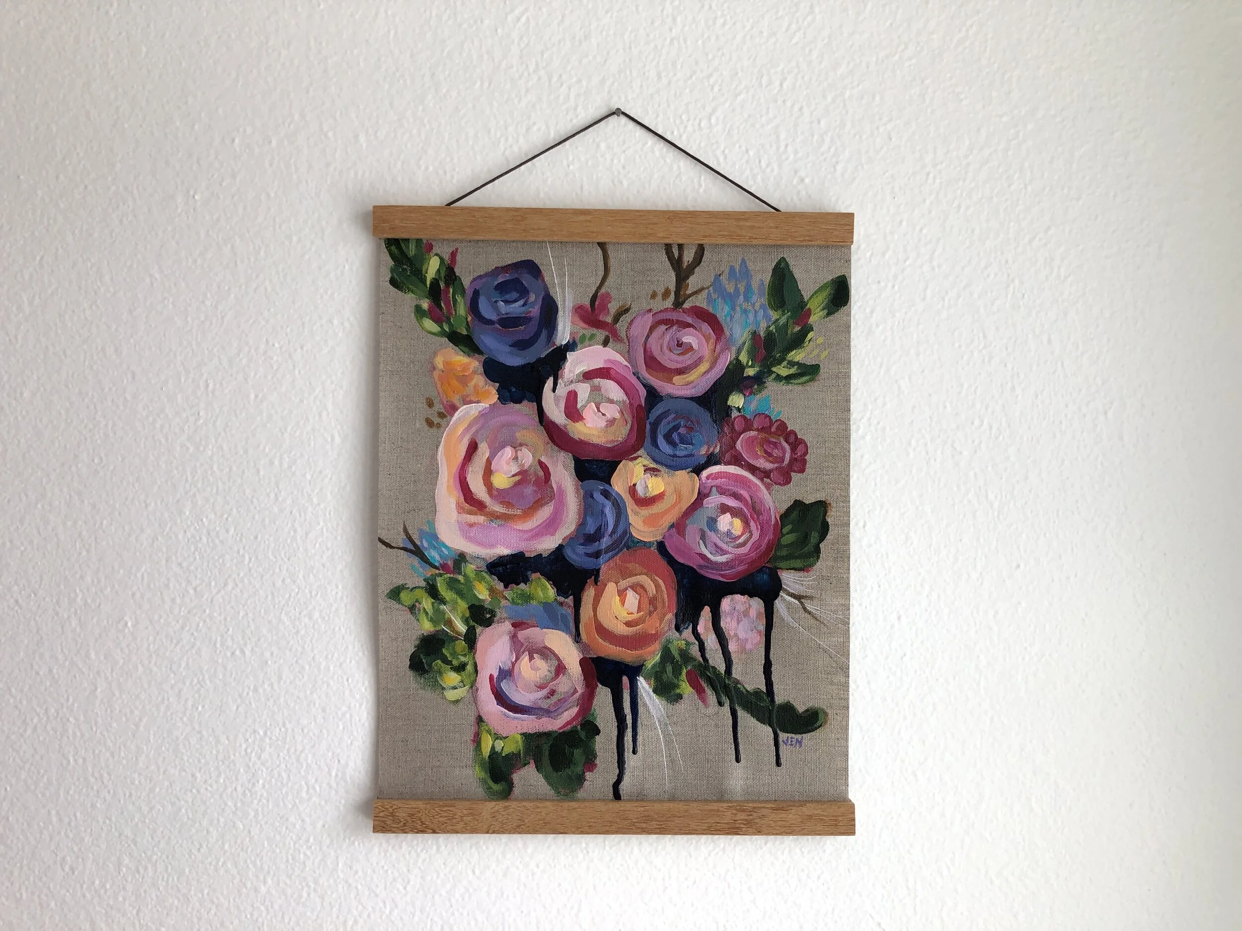 February Flowers — Jennifer Tobin Art