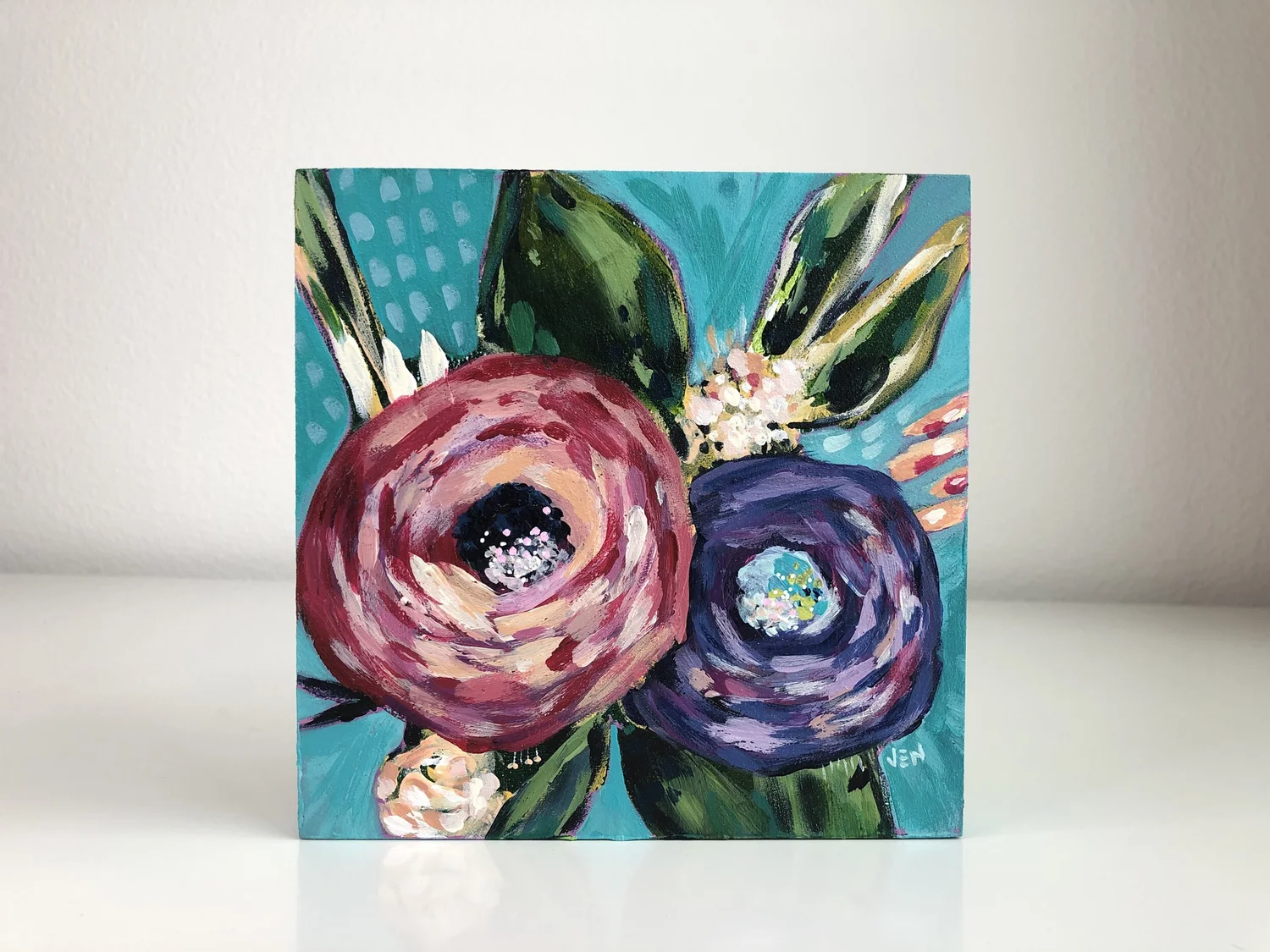 February Flowers — Jennifer Tobin Art