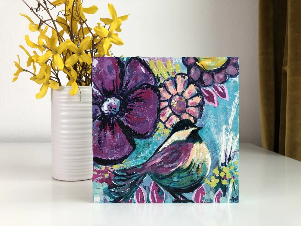 February Flowers — Jennifer Tobin Art