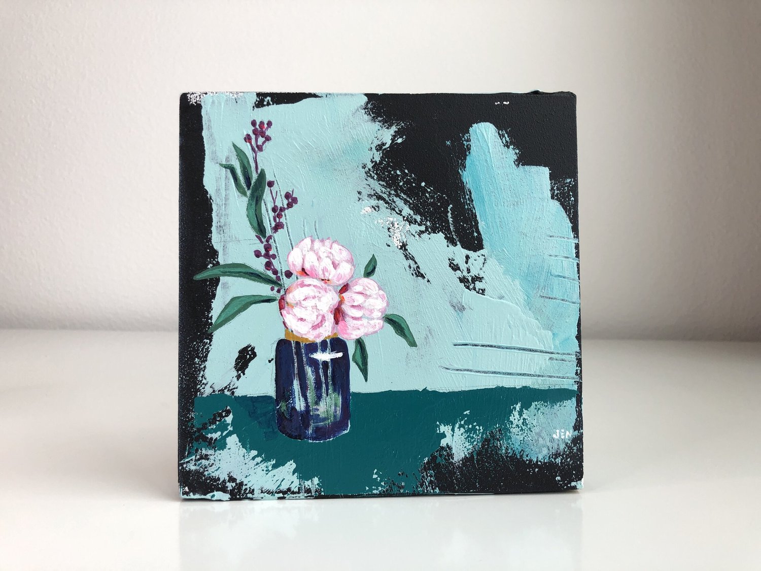 February Flowers — Jennifer Tobin Art