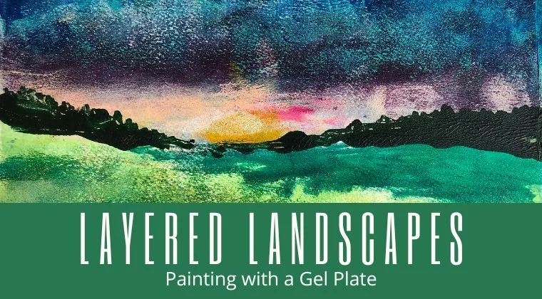 Gel Plate Courses by Jennifer Tobin Art — Jennifer Tobin Art