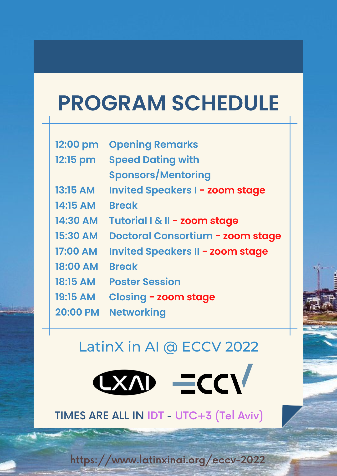 ECCV 2022 — LatinX in AI Computer Vision — LXAI