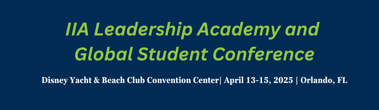 In-Person — The IIA Media and Event Opportunities