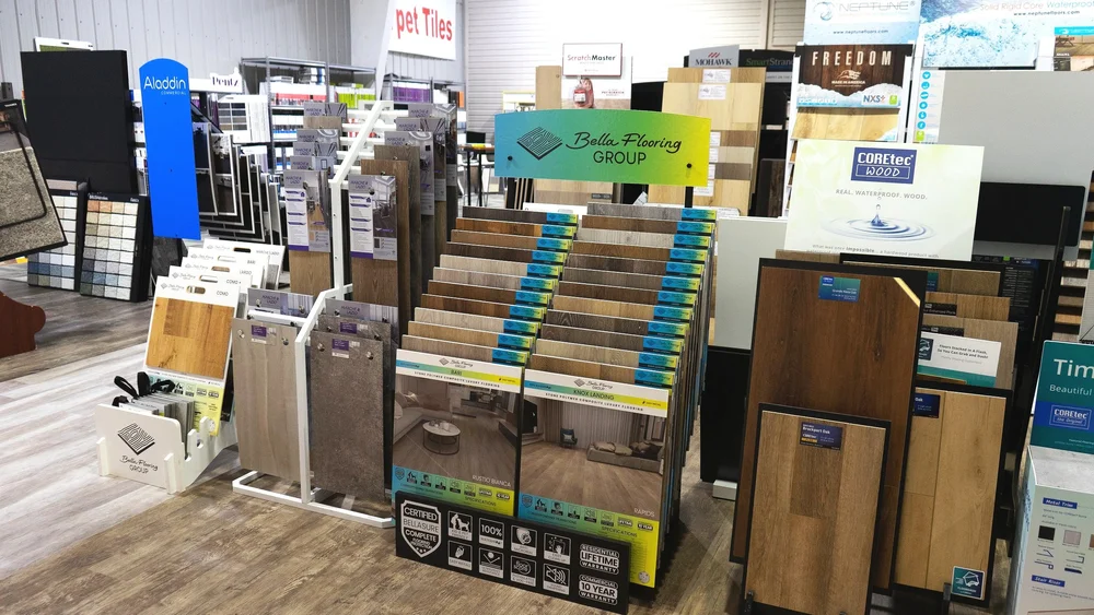 Samples & Displays — Bella Flooring Group