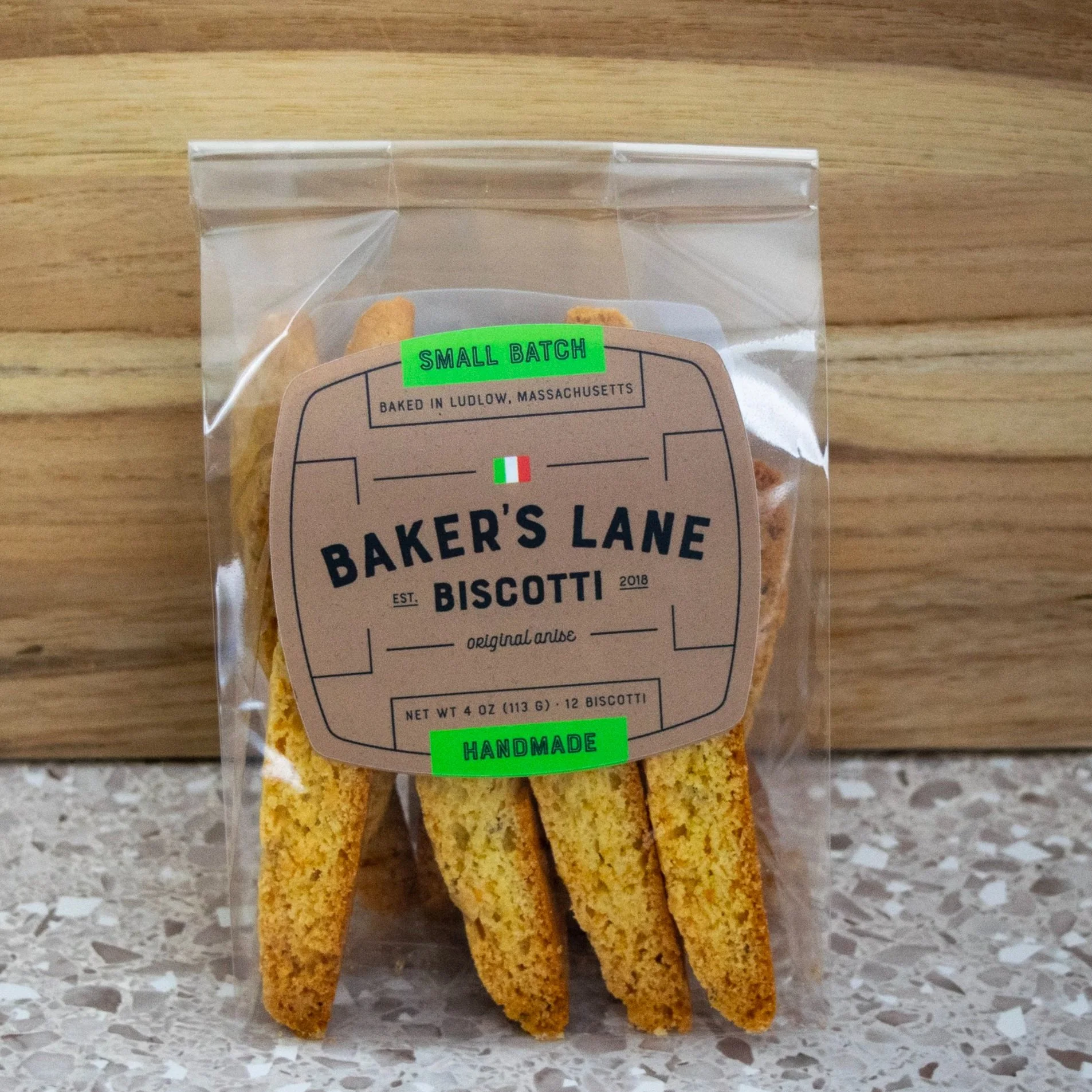 Baker's Lane Biscotti and pizzelle — Baker's Lane Biscotti