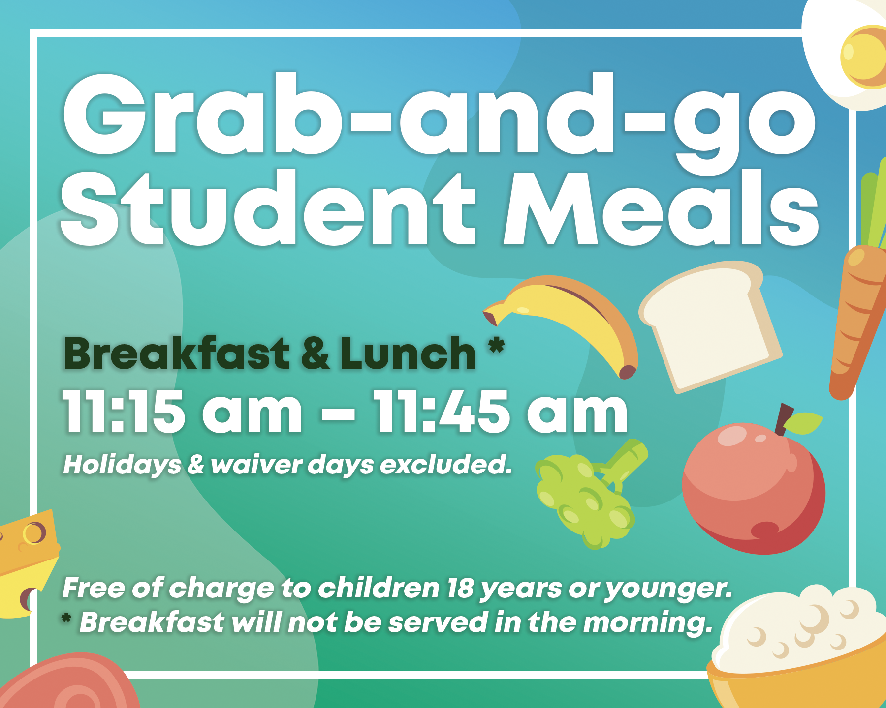 Seamless Summer Option Meal Program at EMMS — Ewa Makai Middle School