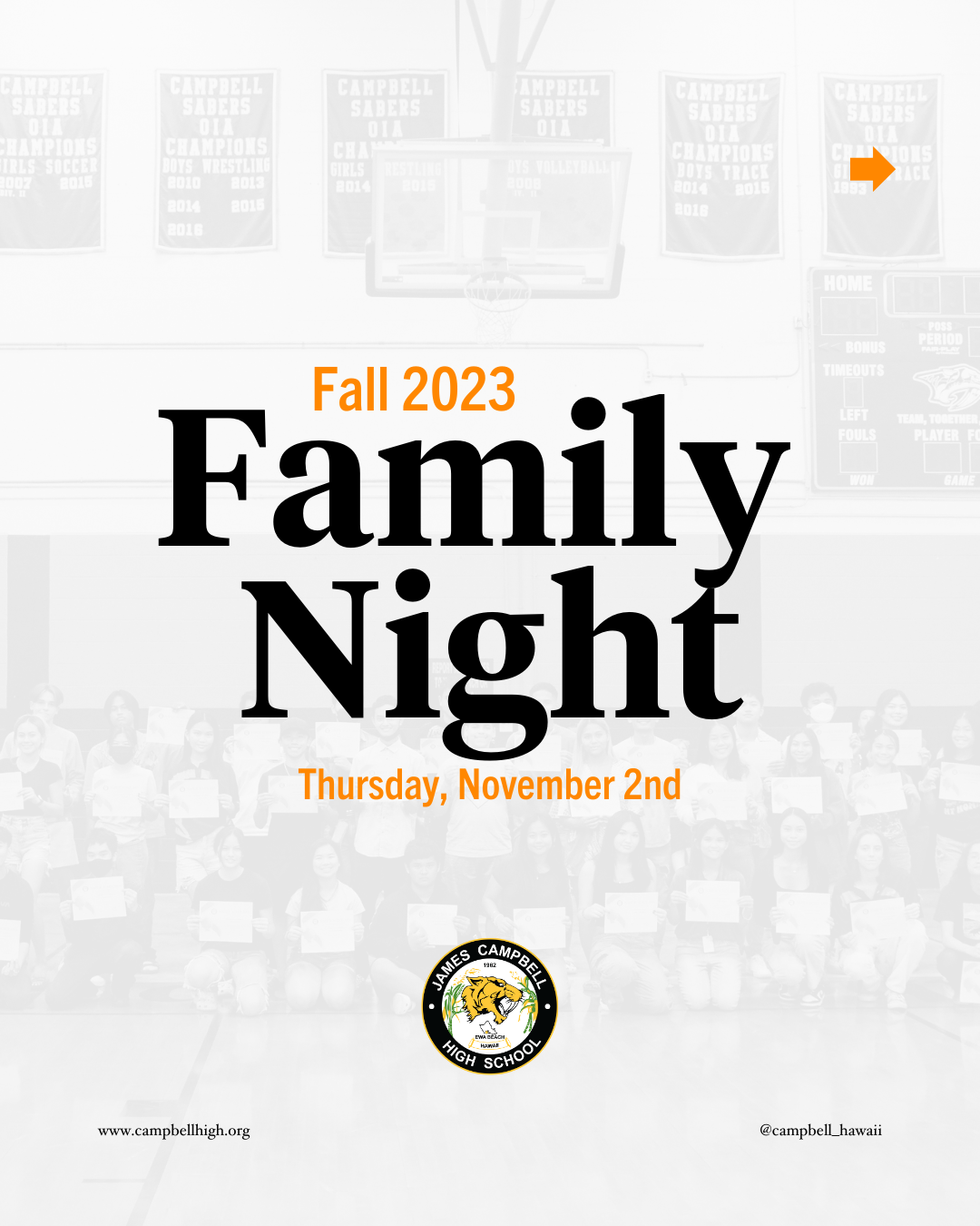 Fall Family Night — Ewa Makai Middle School
