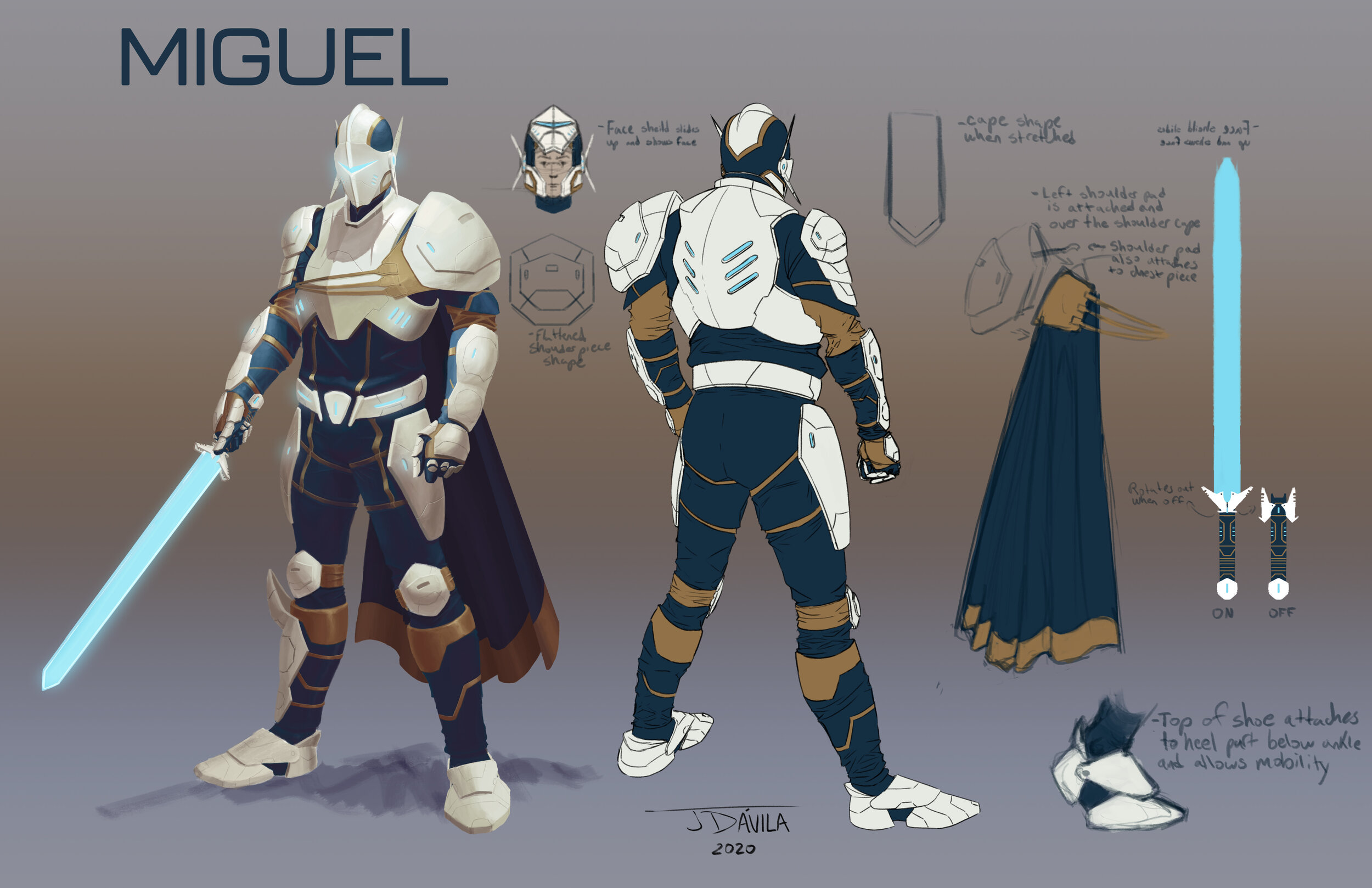 Jedi Armor Concept Art