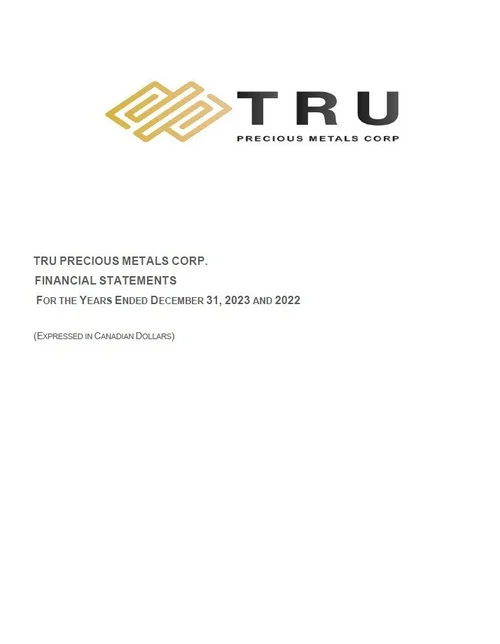 TRU INVESTORS — TRU Newfoundland Gold & Copper Exploration