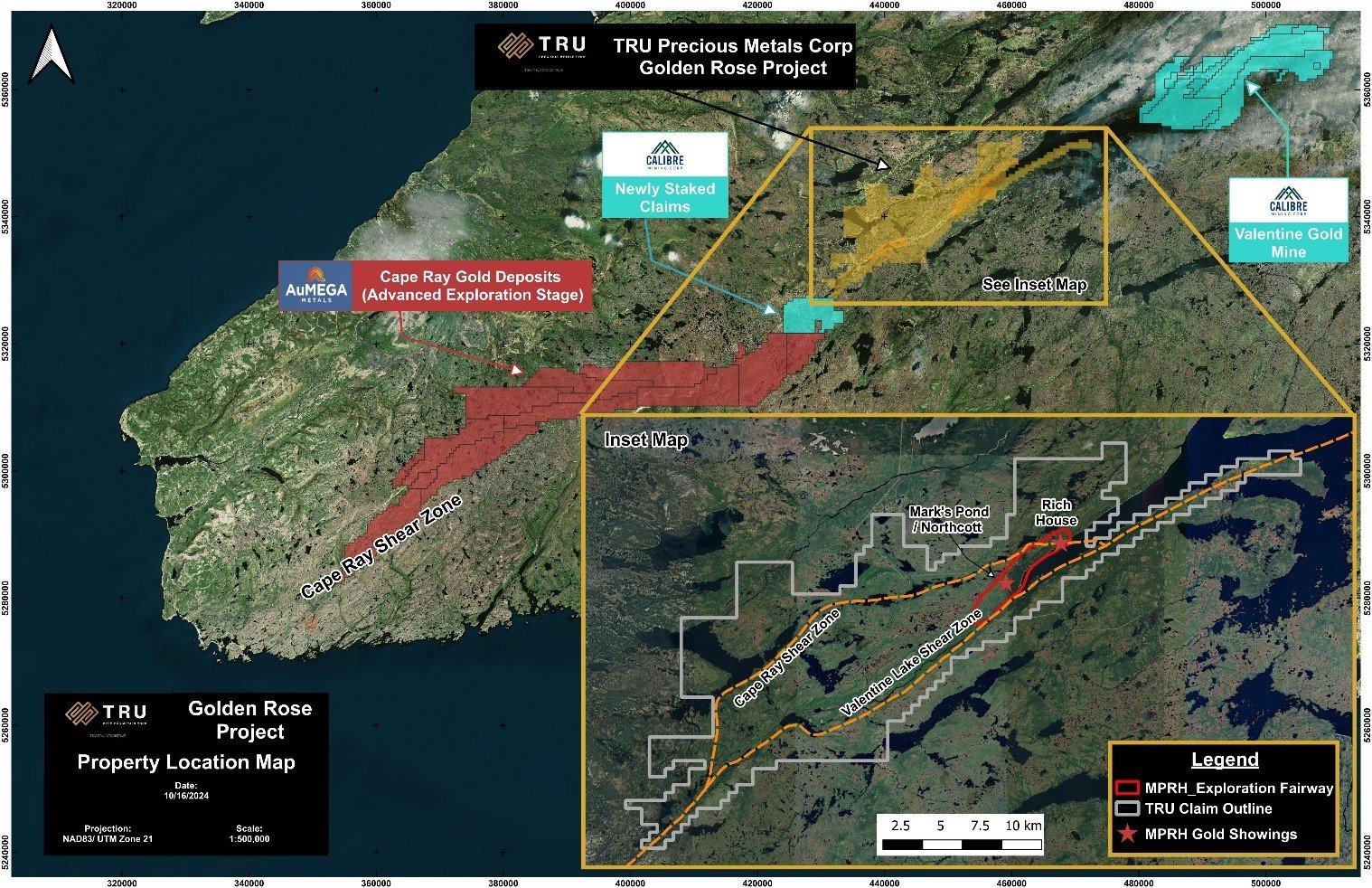 TRU Provides Update on Flagship Golden Rose Project
