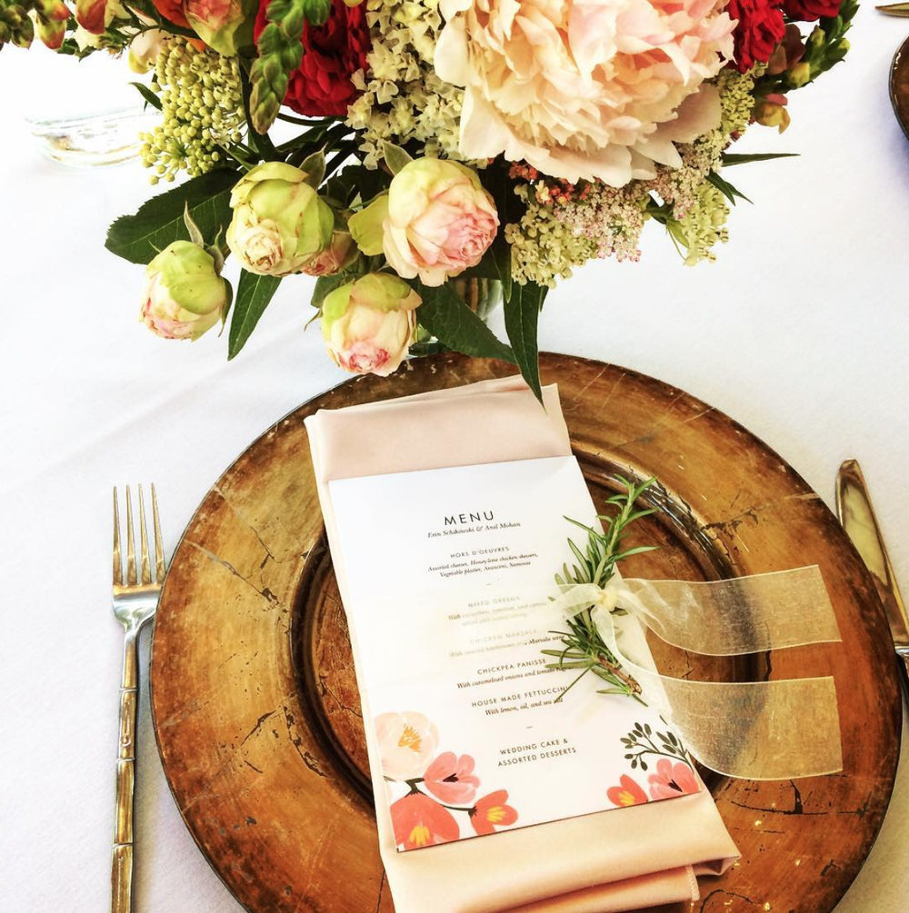 Sample Menus — Serendipity