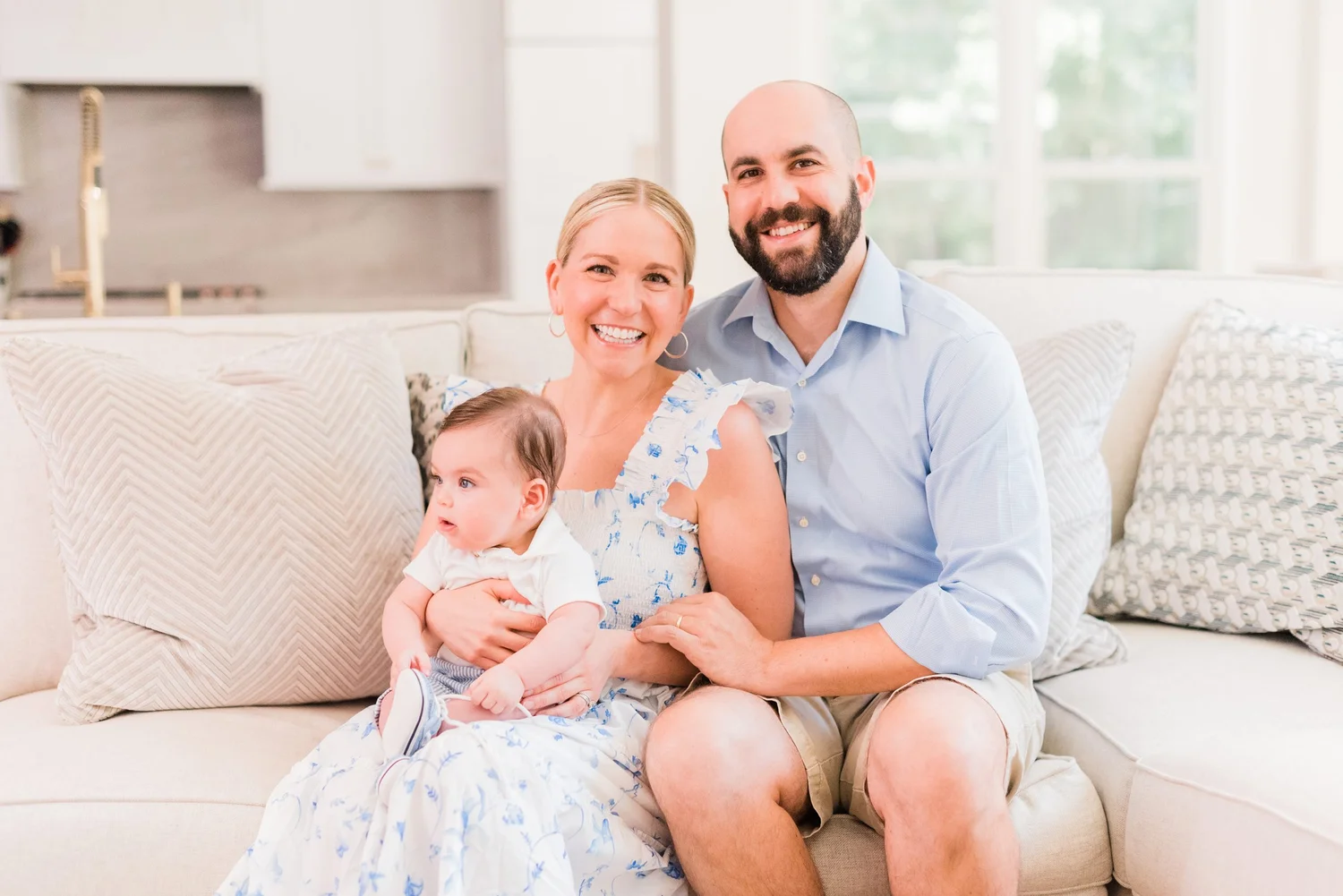 Charming In-Home Session with the Malgieri Family — Jacquie Erickson ...