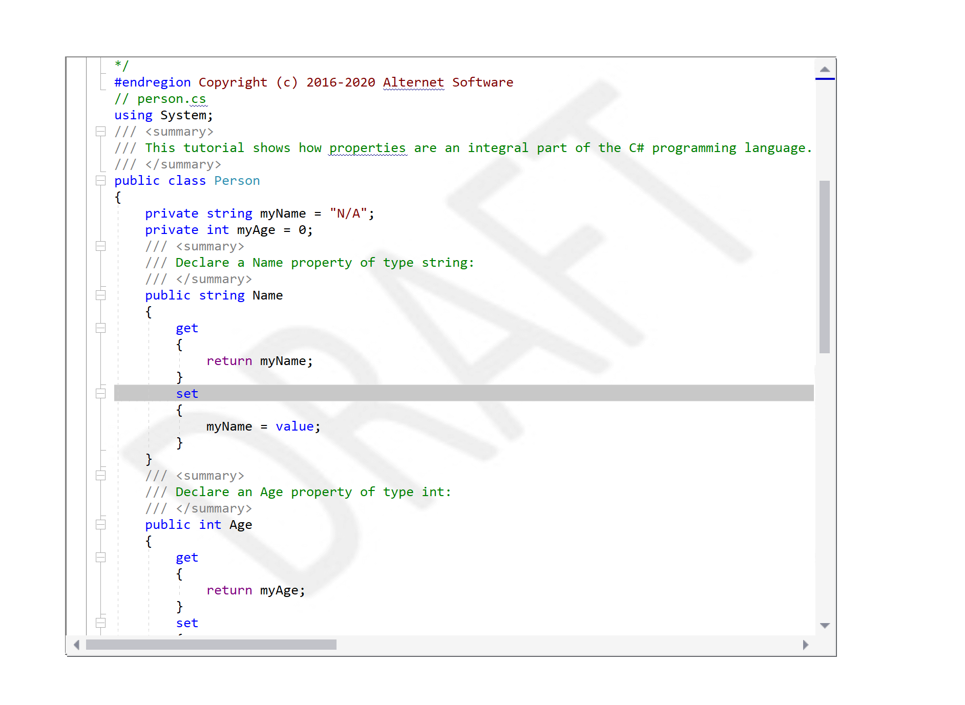 Code Editor — Alternet Software
