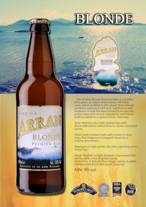 Isle of Arran Brewery - Real Ale Isle of Arran, Premium Beer