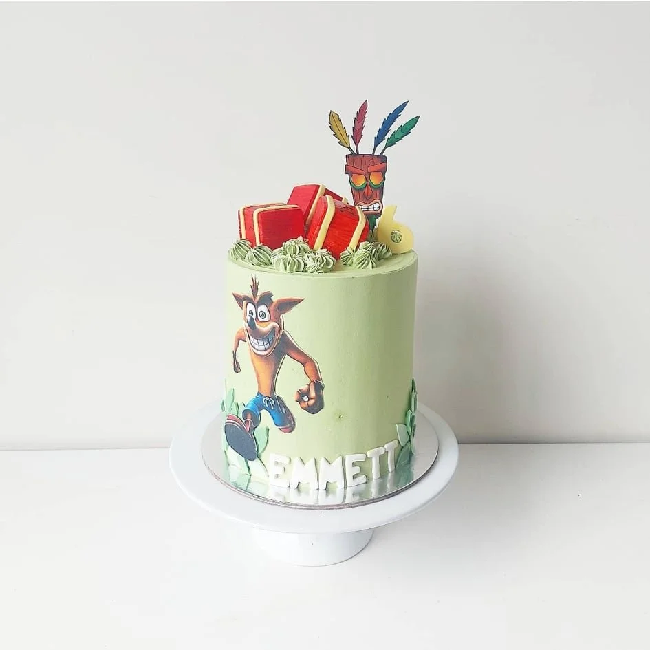 50+ Best Crash Bandicoot Birthday Cake Ideas and Designs (2025 ...