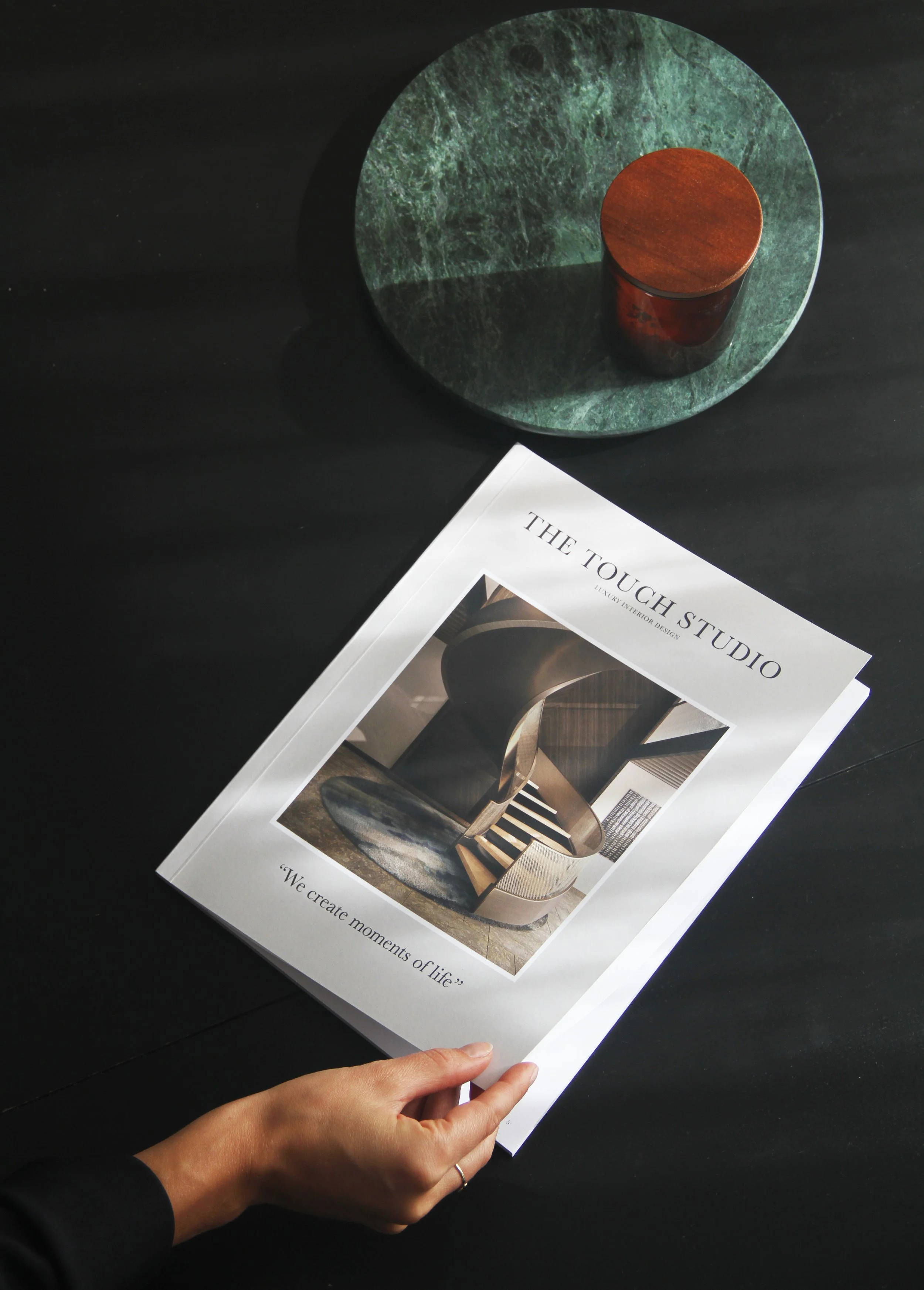 Request your Digital Book — the Touch Studio