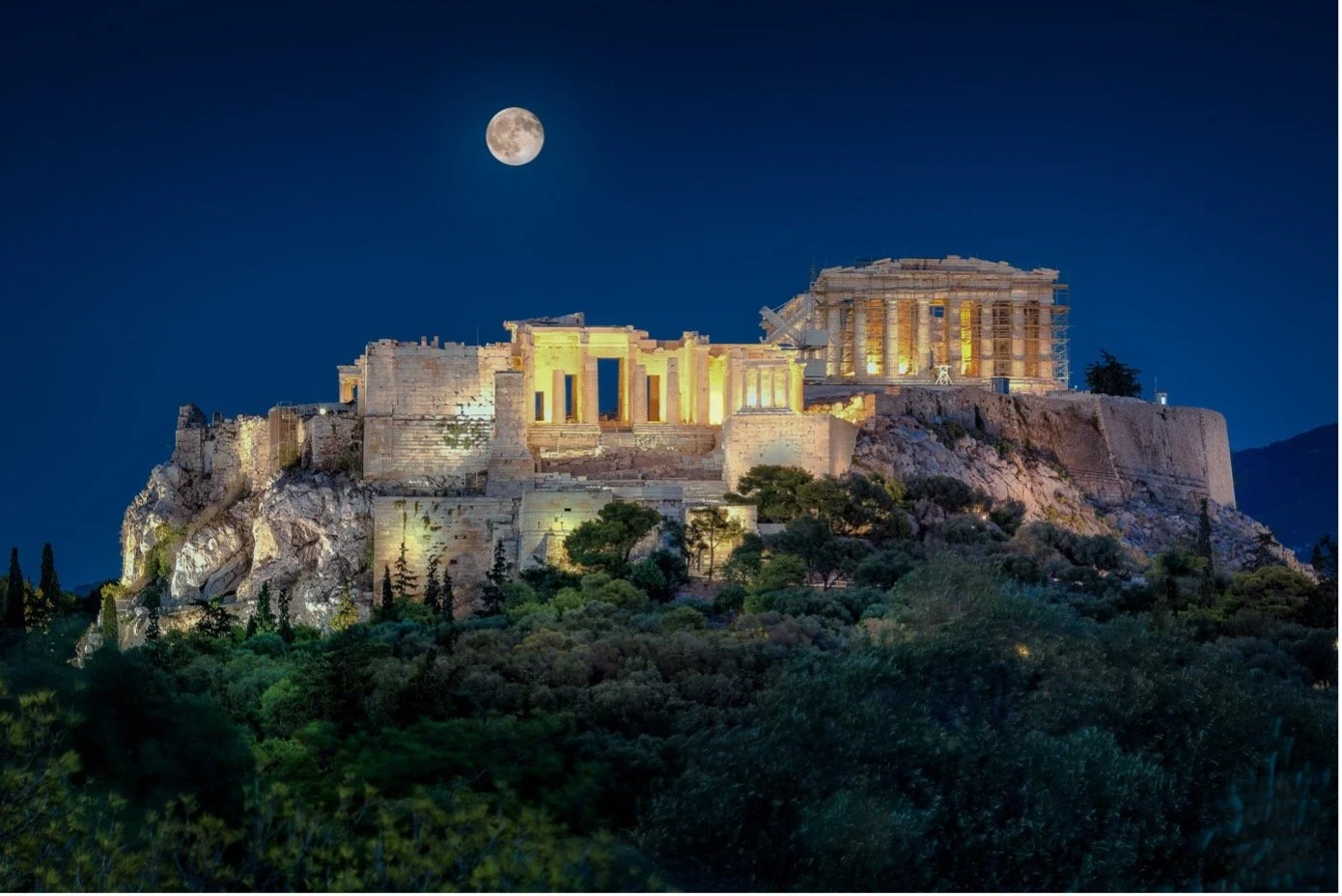 The temples on the Acropolis of Athens — Gods' Collections