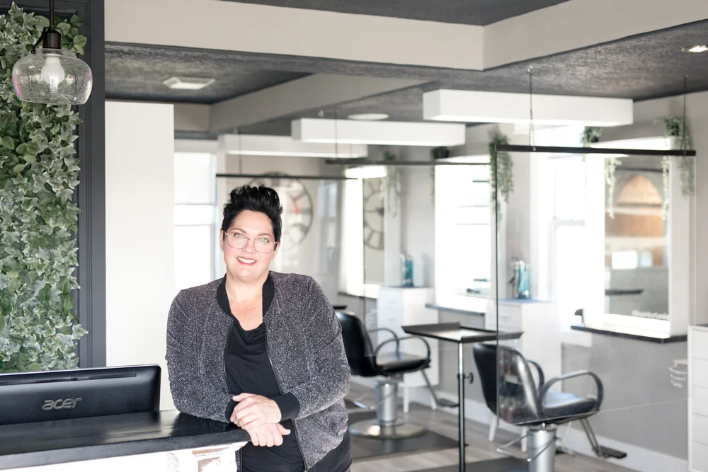 The Hair Lounger - Airdrie Brand Photographer — Sarah Beau Creative