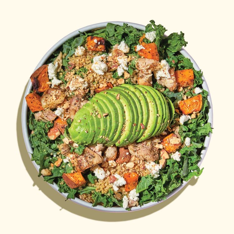 menu | healthy salads & bowls — Avo
