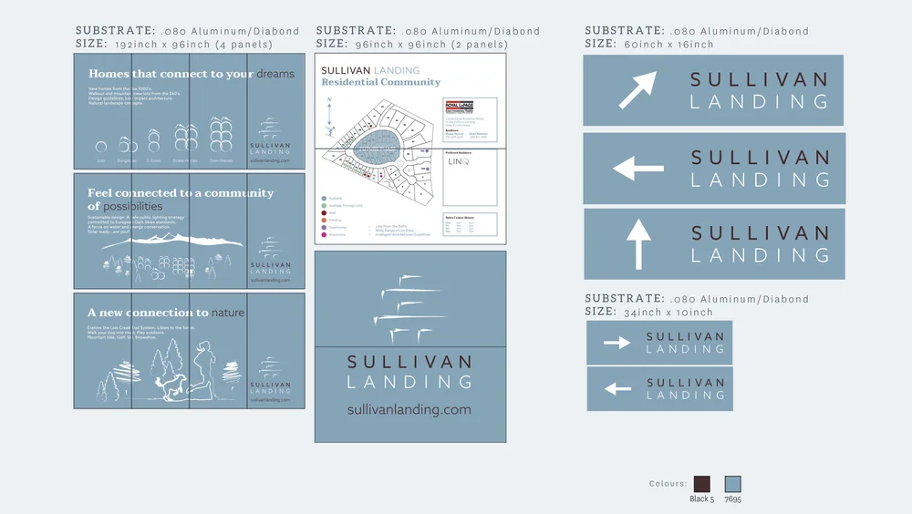 Sullivan Landing — Joey Bulman Design | Graphic Designer | Branding ...