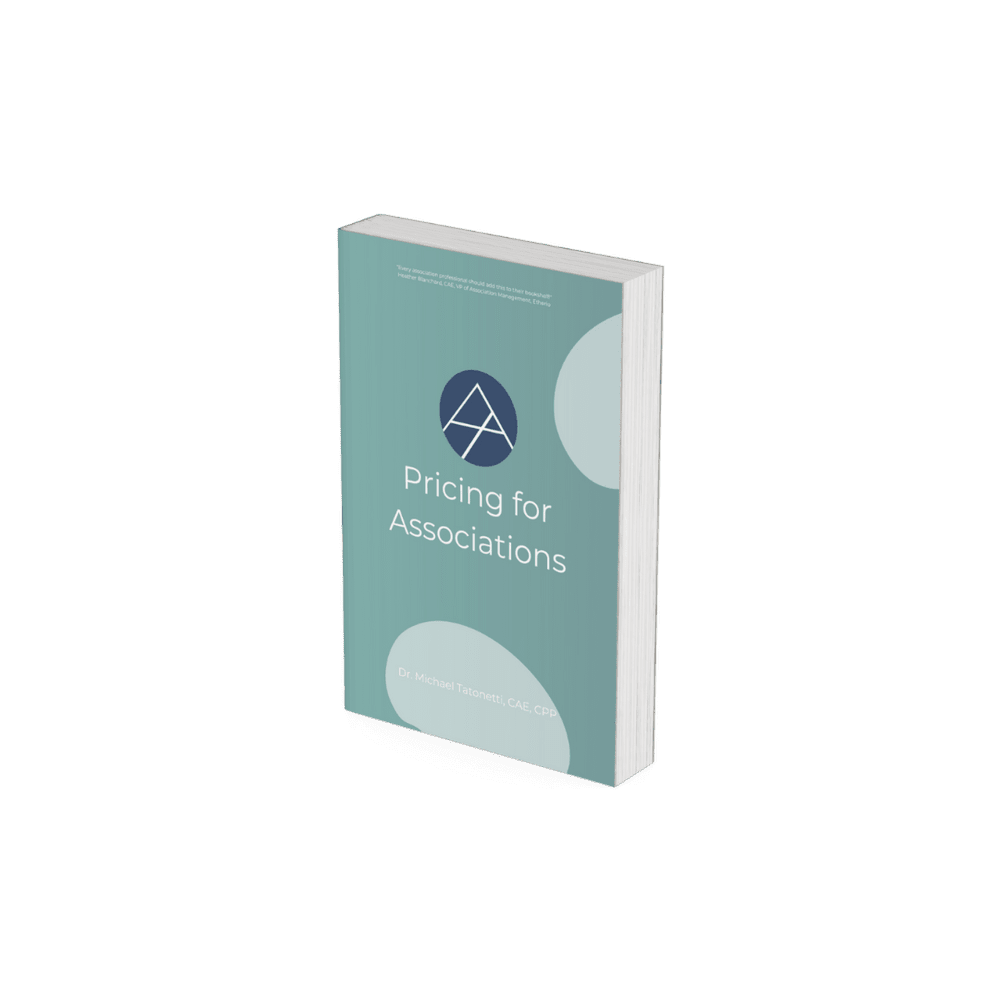 Pricing for Associations - the Book — Pricing for Associations