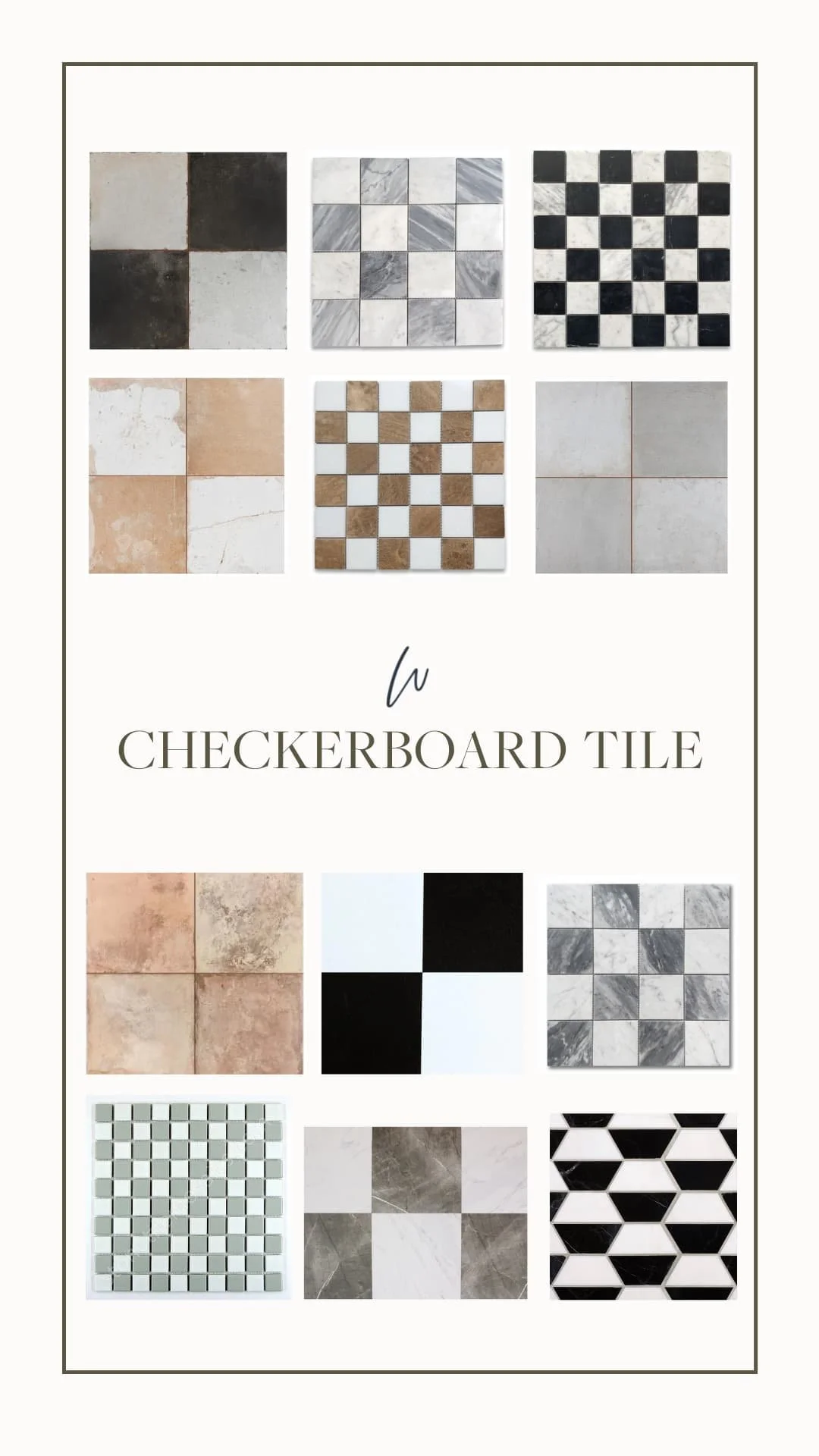 All the Details on Our Marble Checkerboard Floors | We're the Whites