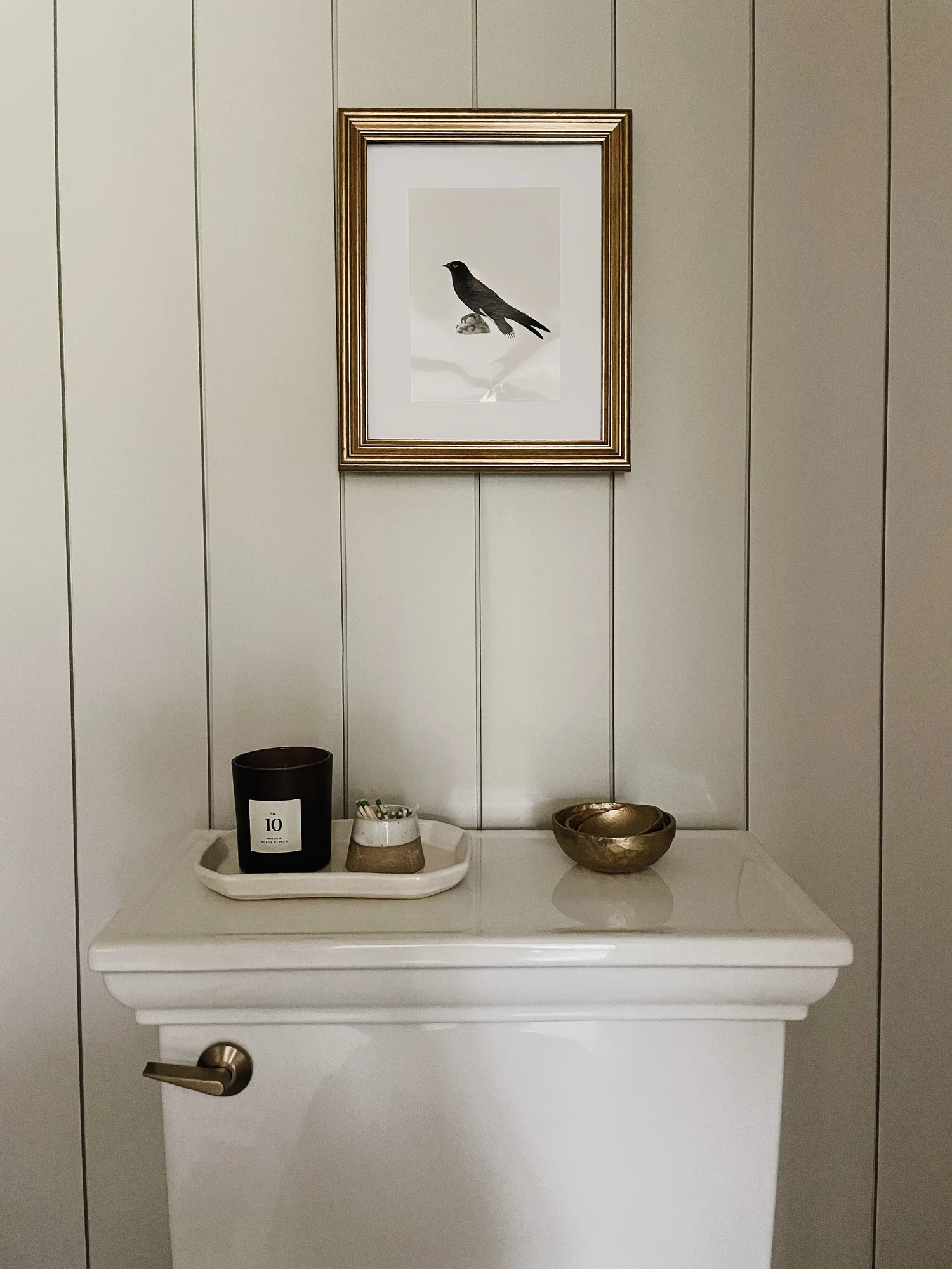 Before and After: Our Powder Room Reveal | We're the Whites