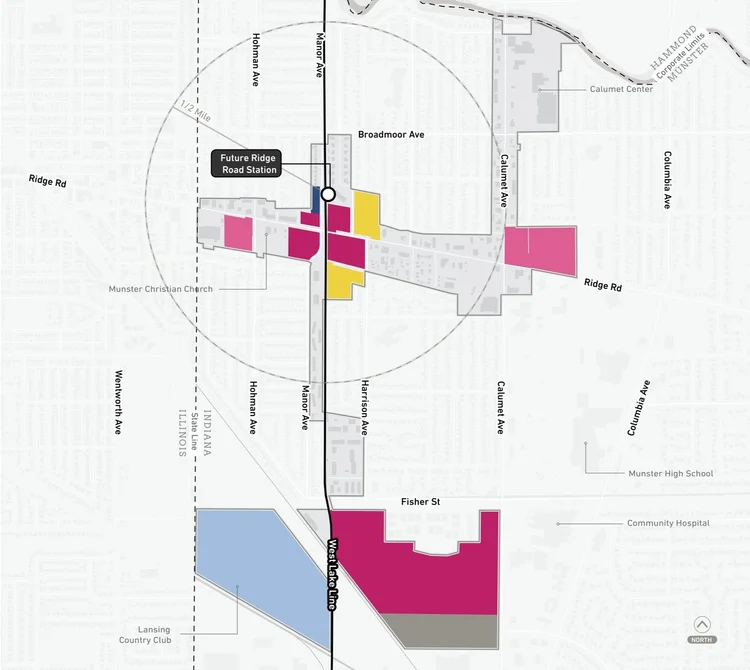 Munster Ridge Road Station — Northwest Indiana Transit Development ...