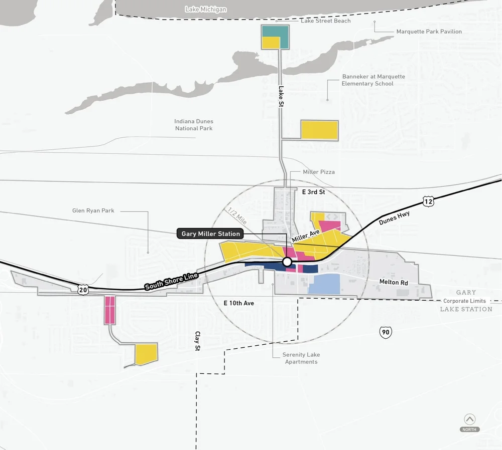 Gary Miller Station — Northwest Indiana Transit Development Districts