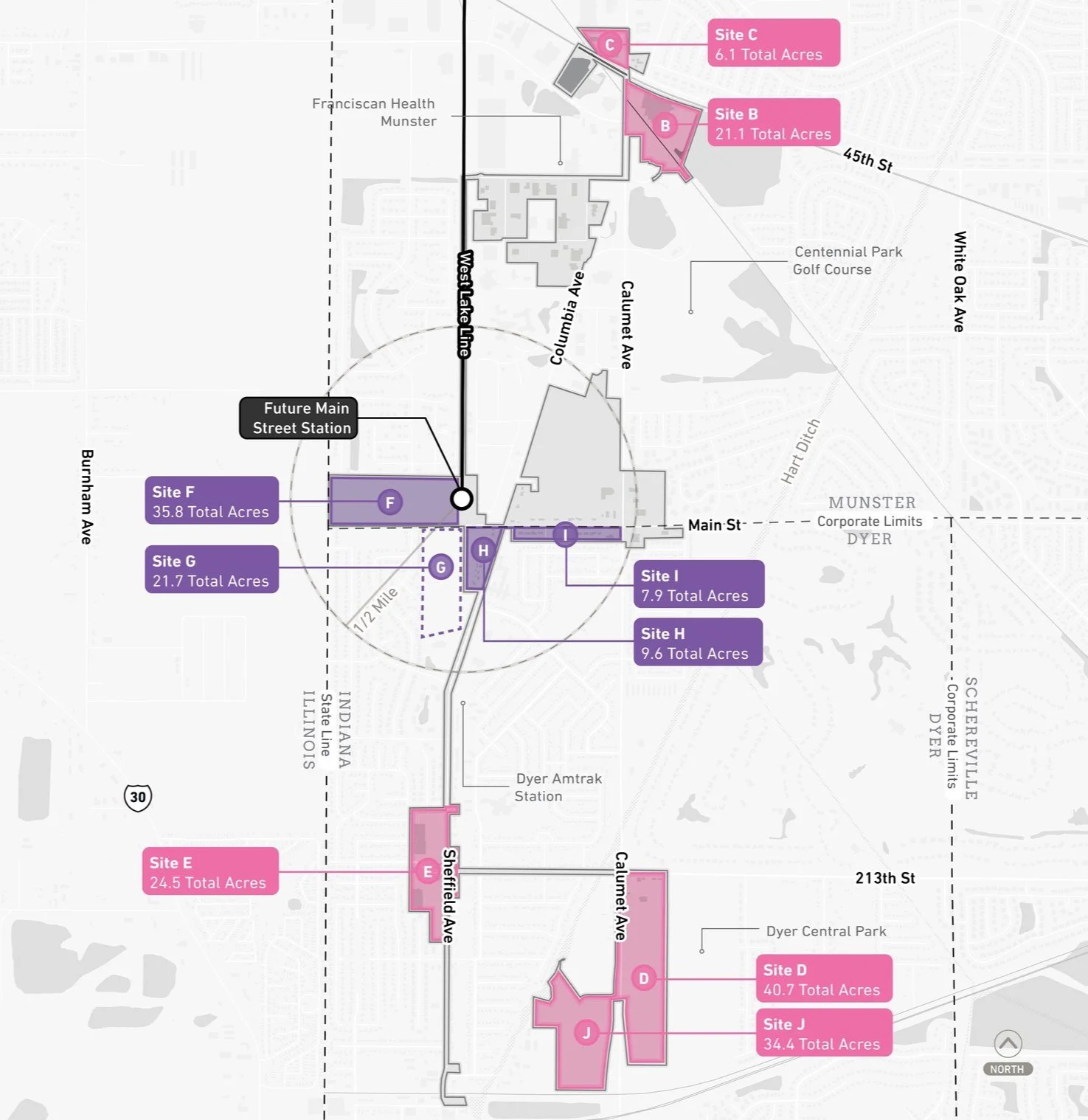 Munster/Dyer Main Street Station — Northwest Indiana Transit ...