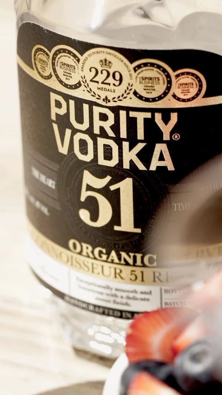Purity Organic Vodka & Gin. You're Worth it.
