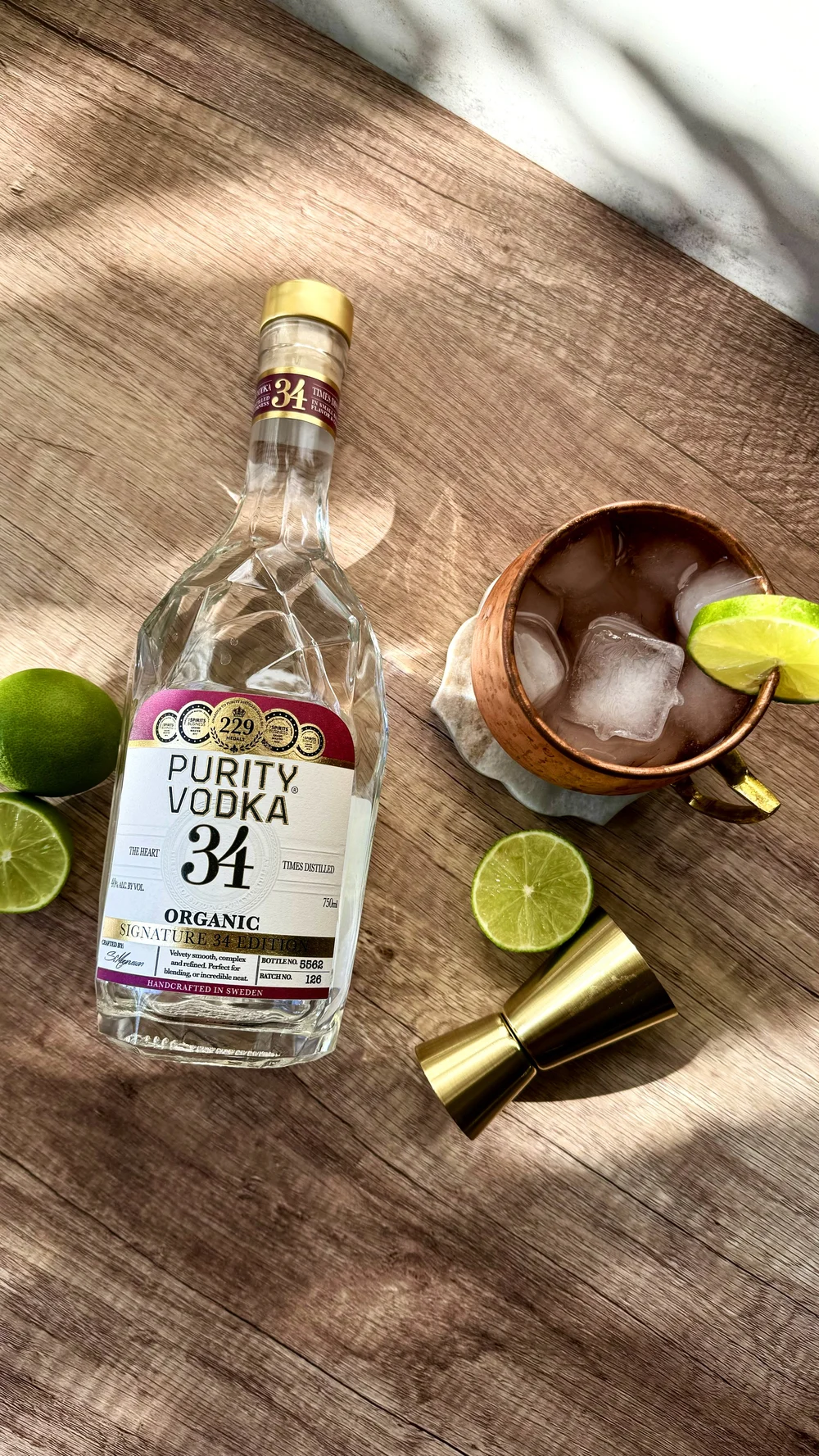 Purity Signature 34 Edition Organic Vodka | Purity Organic Vodka & Gin