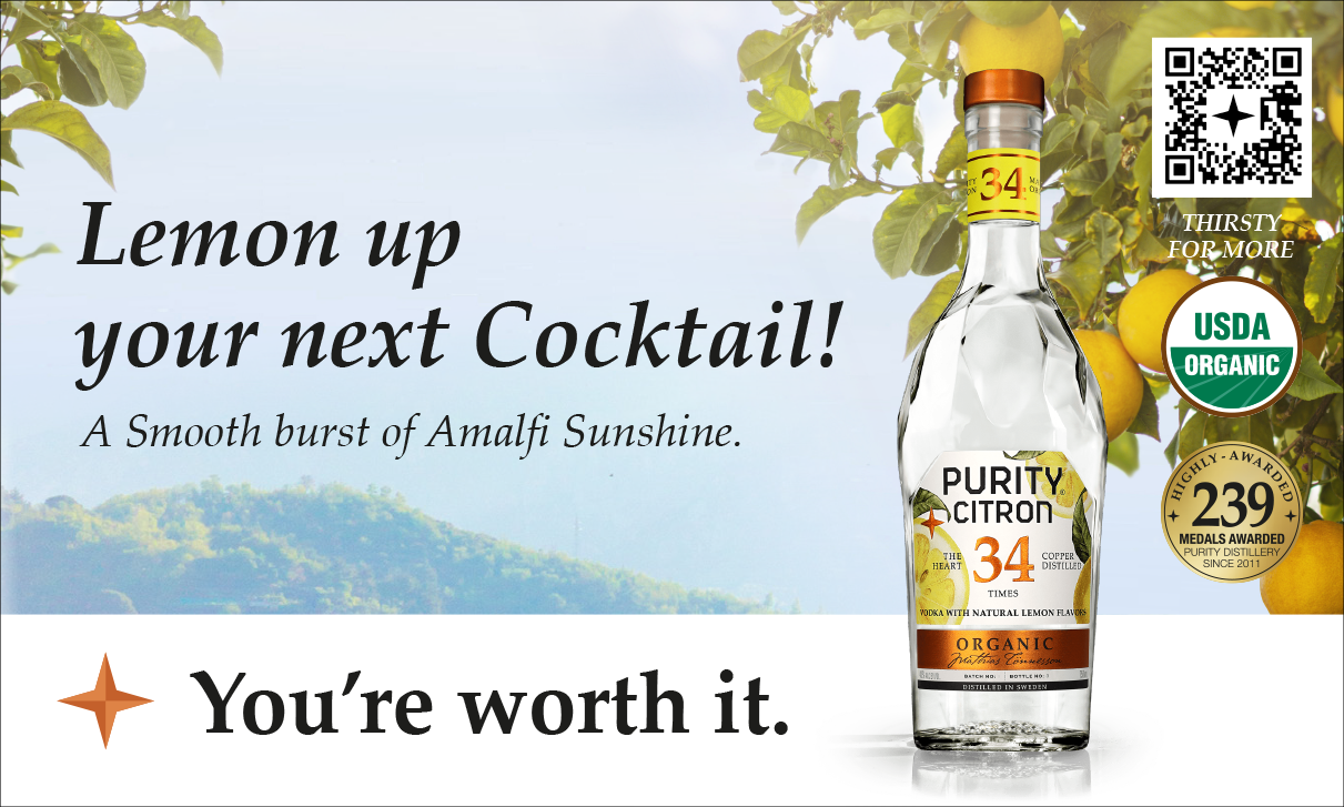 Brand Central | Purity Organic Vodka & Gin