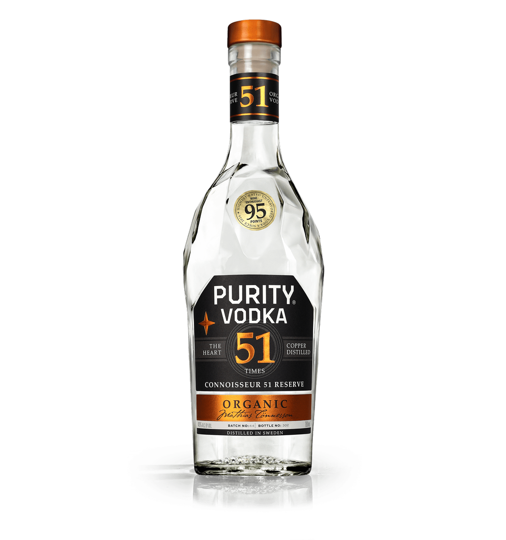 Purity Connoisseur 51 Reserve Organic Vodka | Purity Organic Vodka & Gin