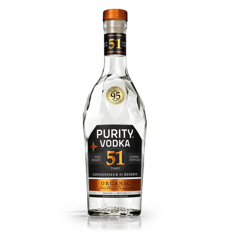 Purity Connoisseur 51 Reserve Organic Vodka | Purity Organic Vodka & Gin