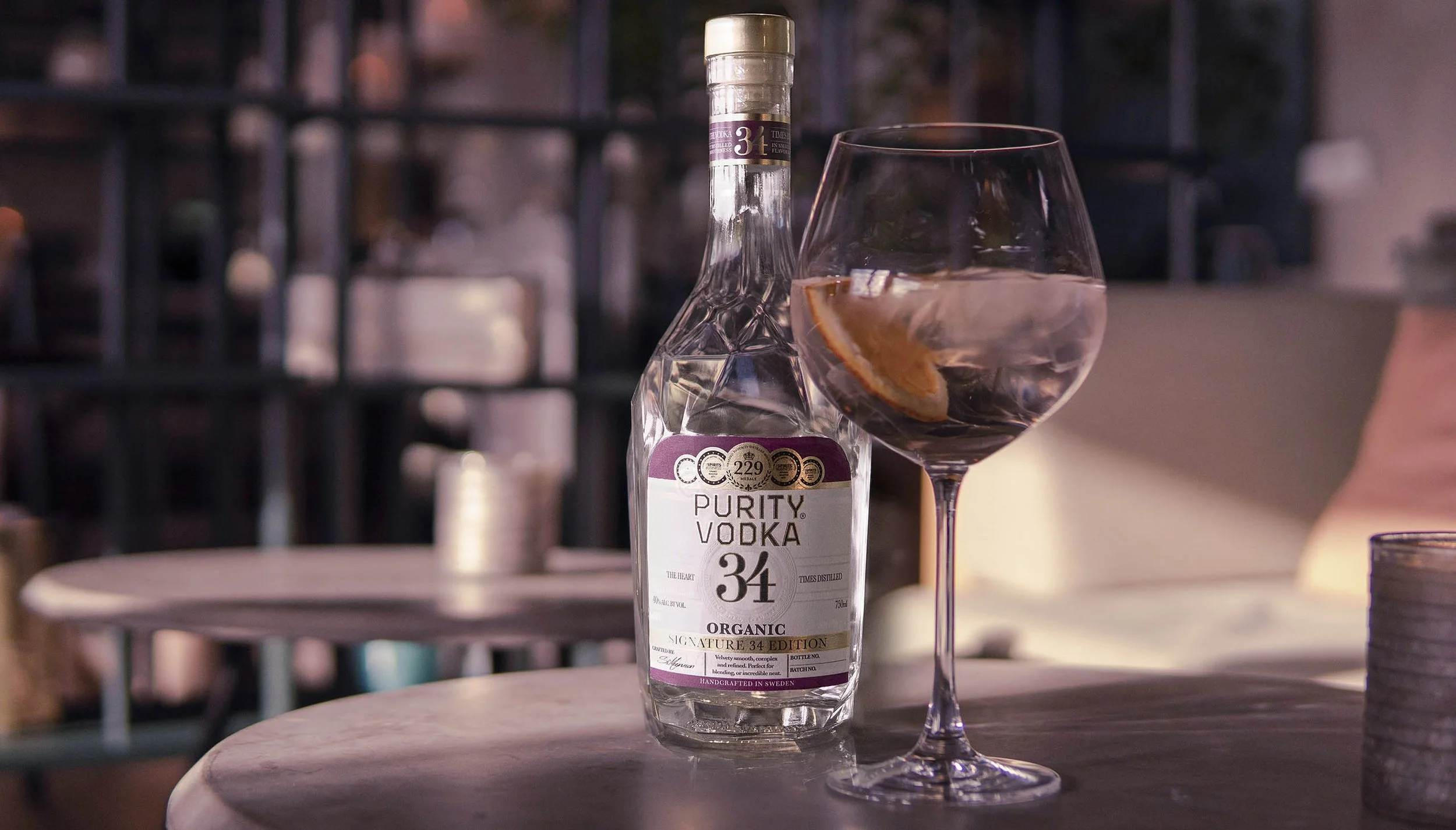 Signature 34 Edition Organic Vodka | Purity Distillery