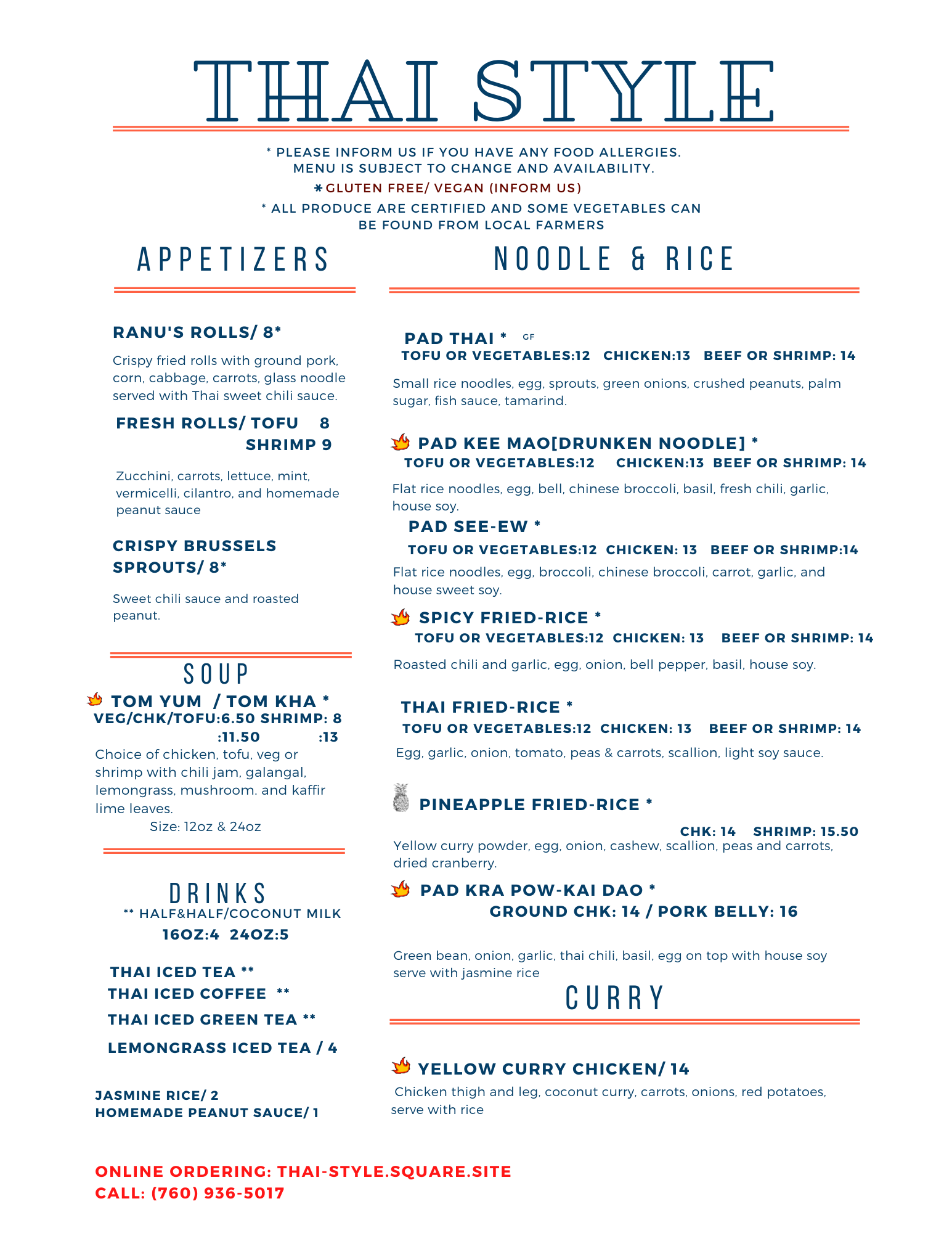 Thai Style — The Windmill Food Hall