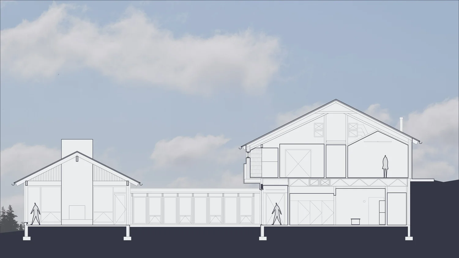 Rangeley Nordic Spa — Jocelyn O Dickson Architecture