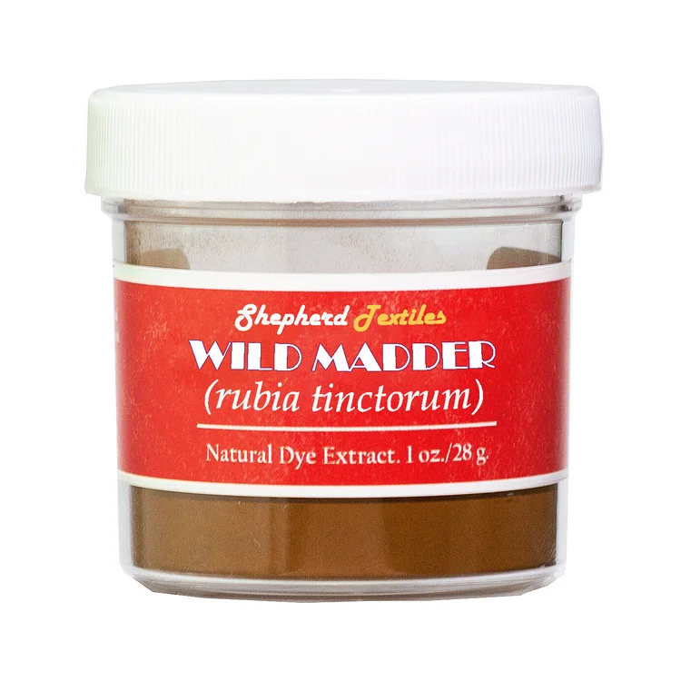 Dyeing With Wild Madder Extract (Rubia Tinctorum) — Shepherd Textiles
